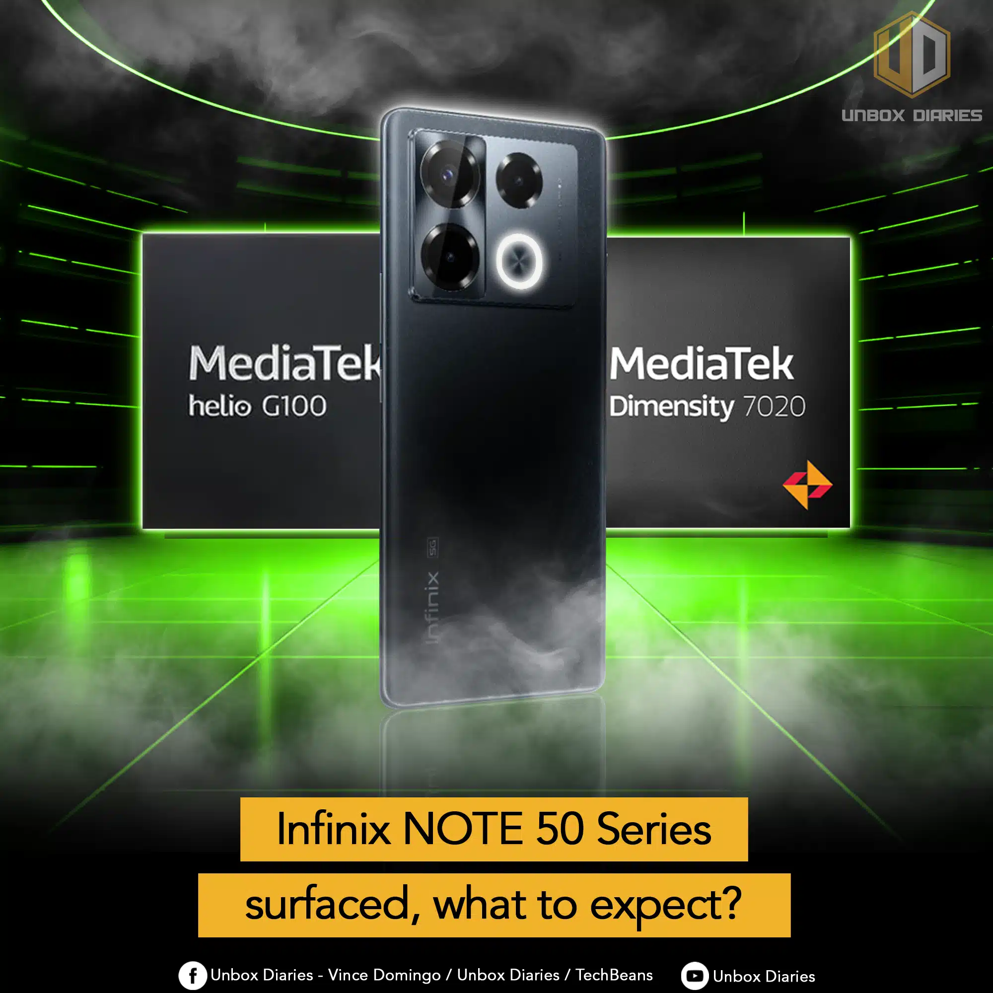Infinix NOTE 50 Series surfaced, what to expect? - Unbox Diaries