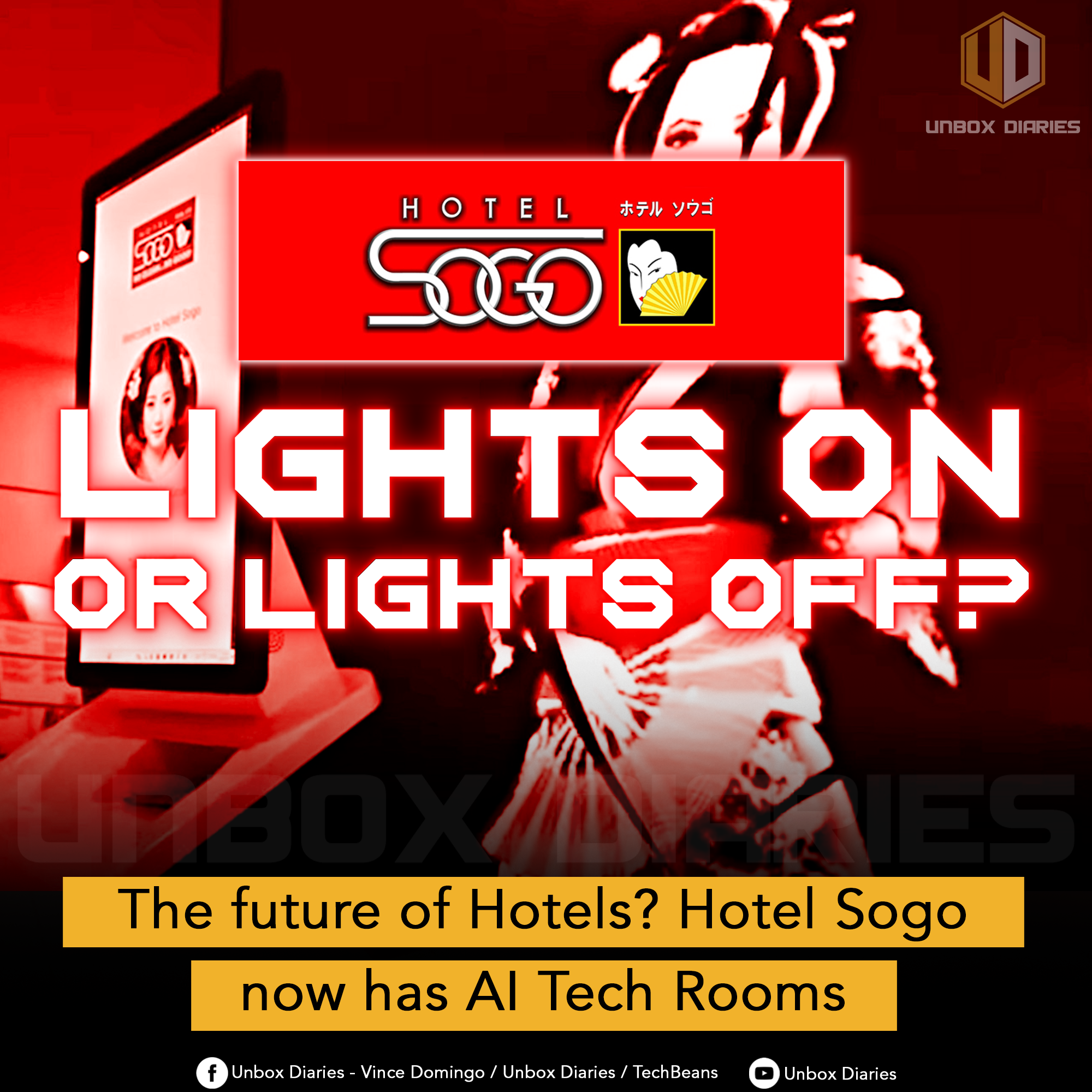 The future of Hotels? Hotel Sogo now has AI Tech Rooms - Unbox Diaries