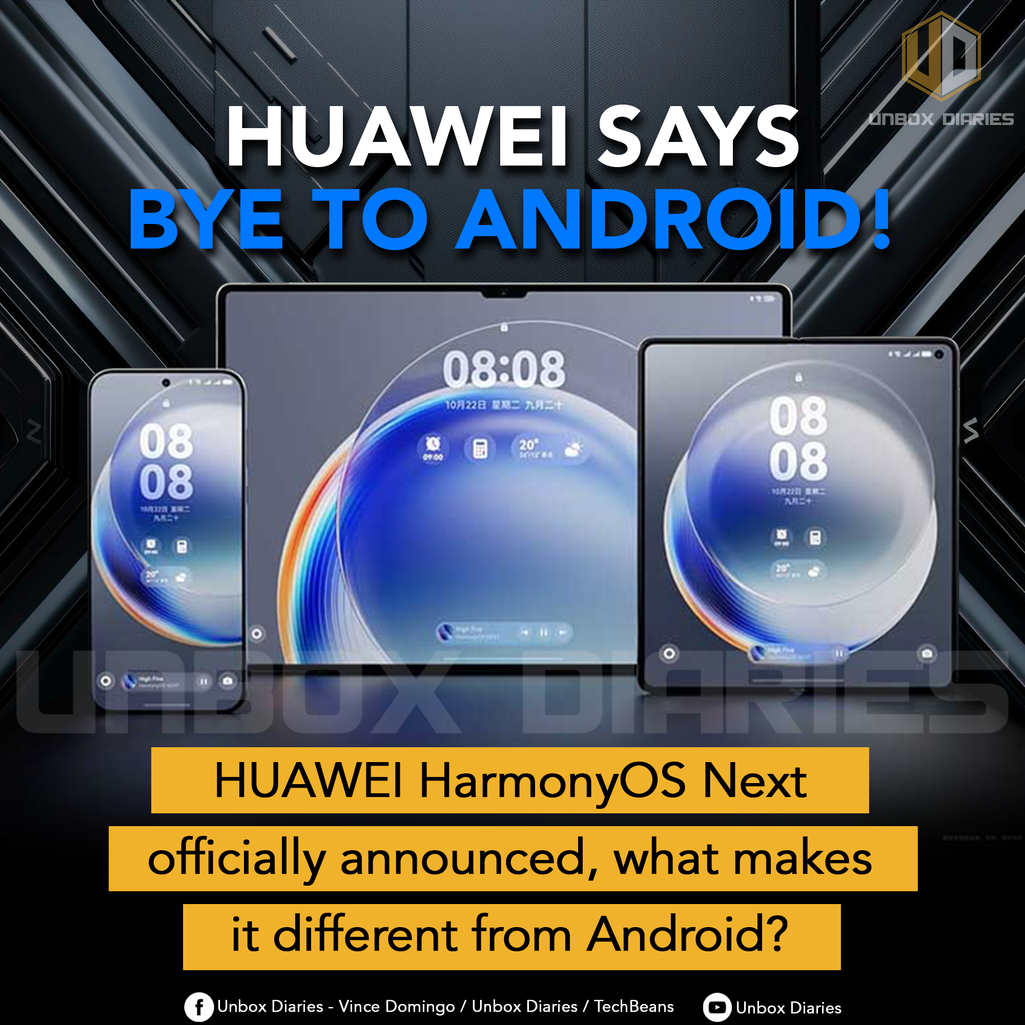 HUAWEI HarmonyOS Next officially announced, what makes it different ...