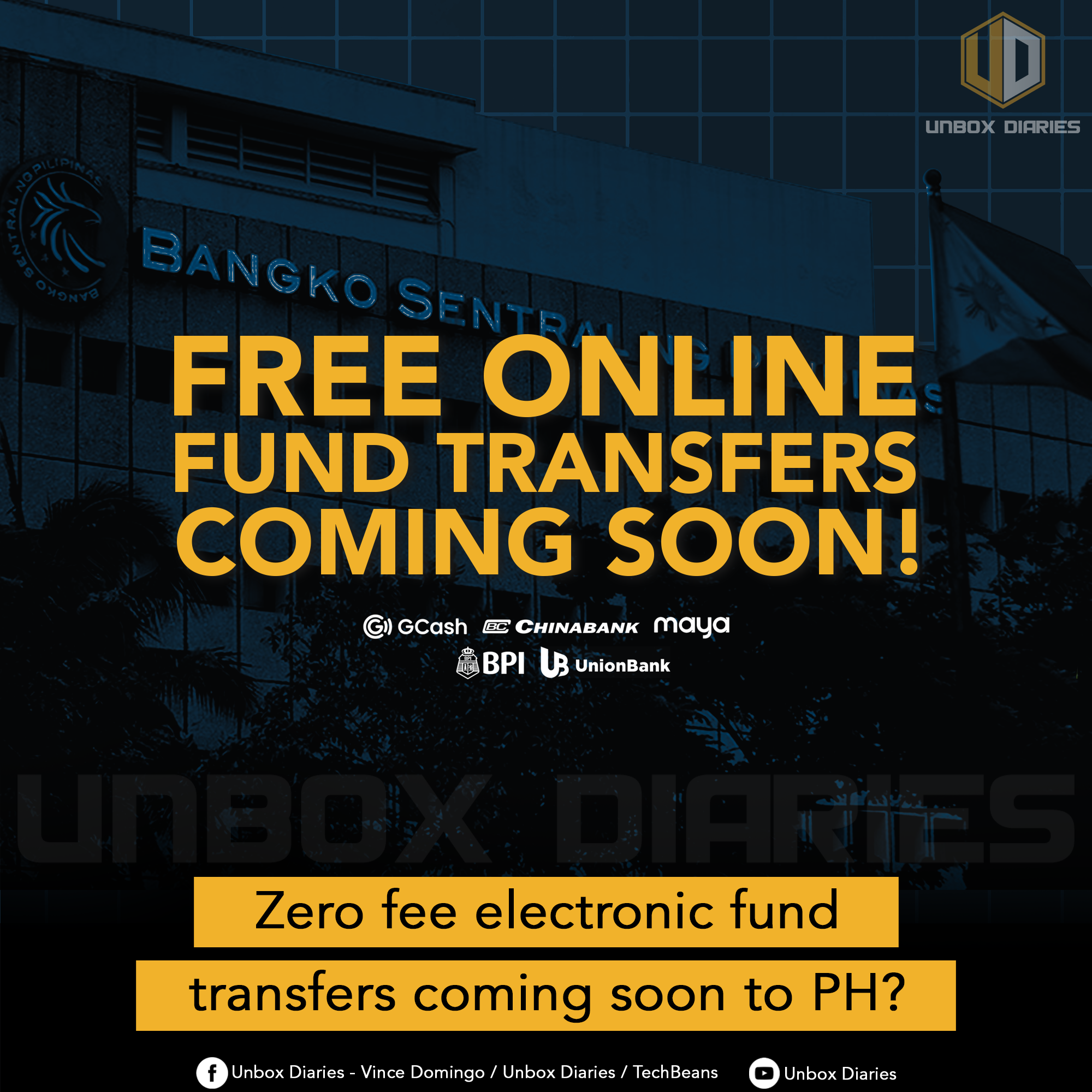 Zero fee electronic fund transfers coming soon to PH? - Unbox Diaries