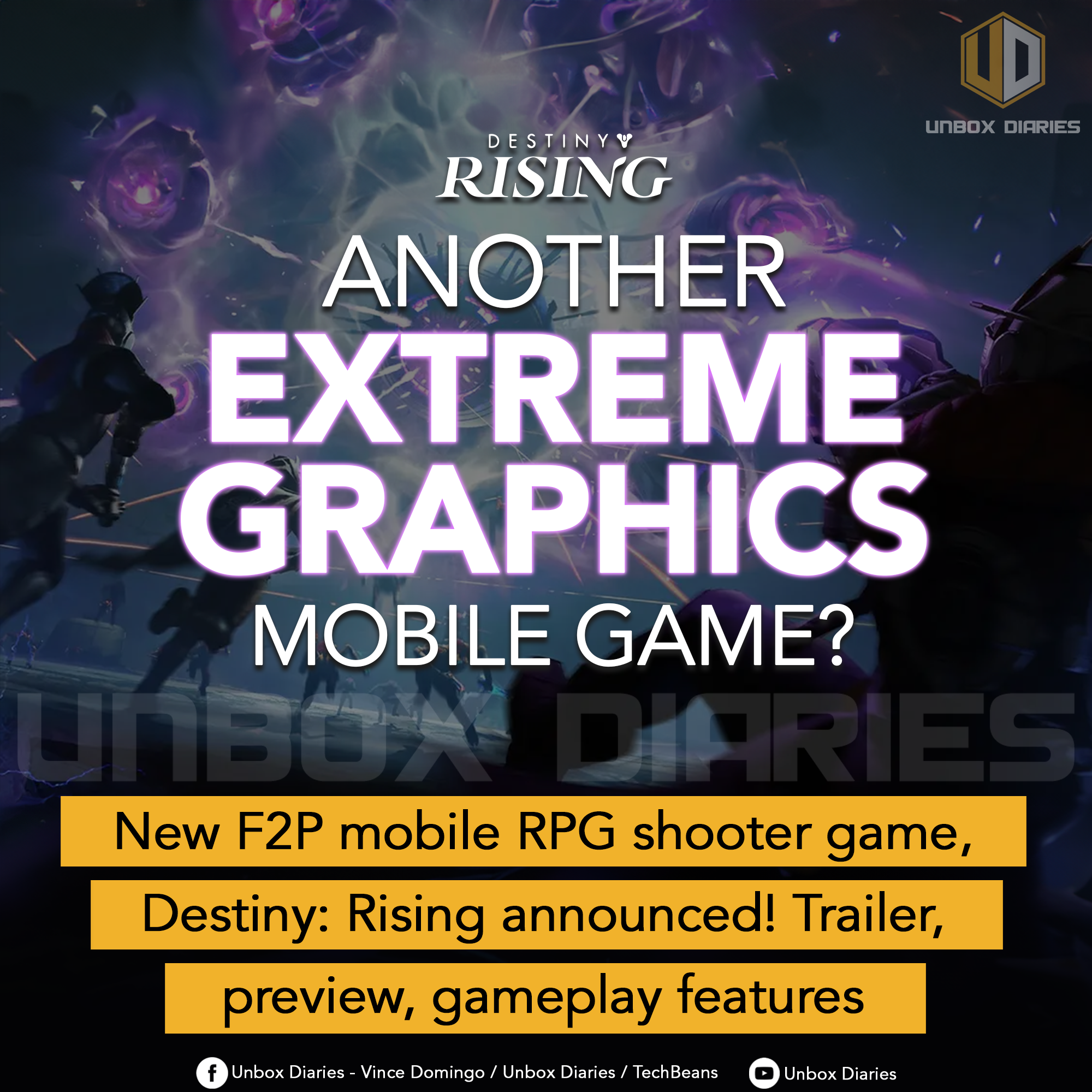 New F2P mobile RPG shooter game, Destiny: Rising announced! Trailer ...