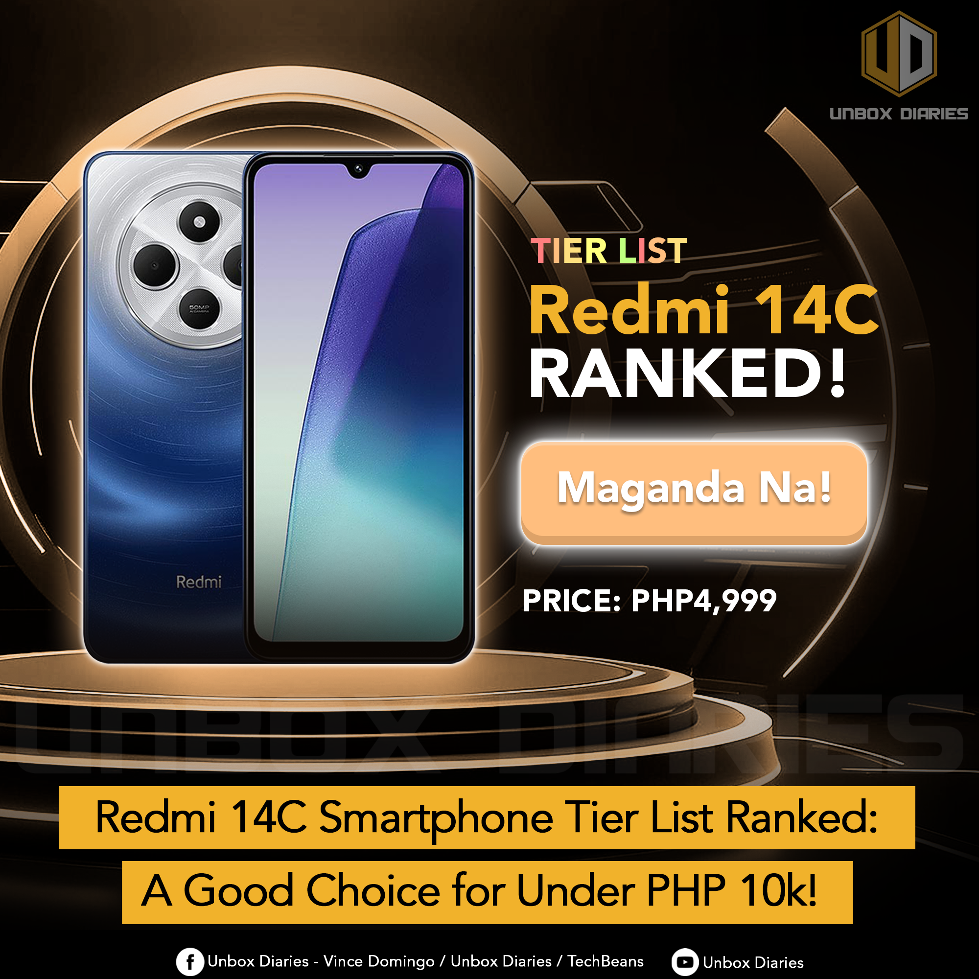 Redmi 14C Ranked: A Good Choice for Under PHP 10K! - Unbox Diaries