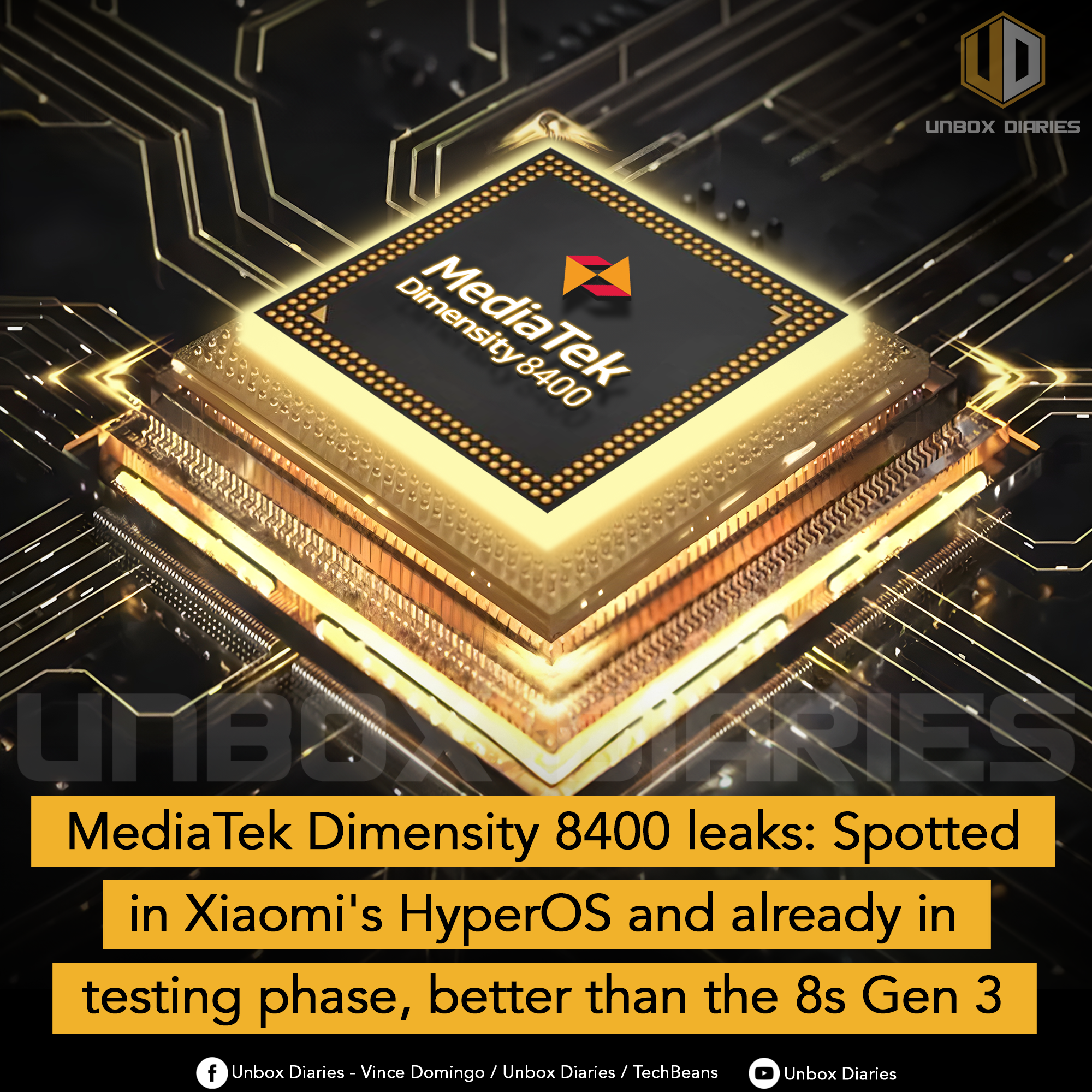 MediaTek Dimensity 8400 leaks: Spotted in Xiaomi's HyperOS and already ...