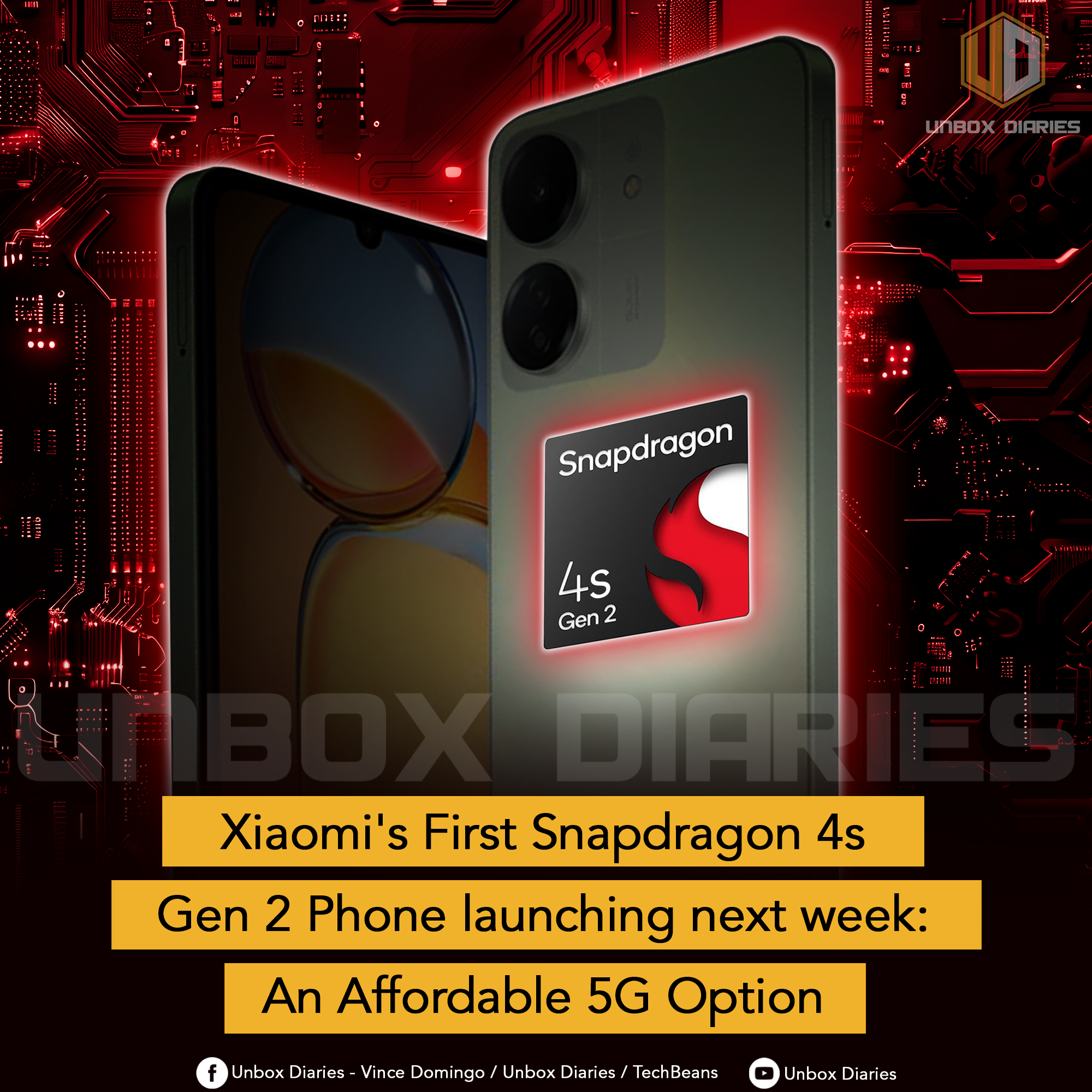 Xiaomi's First Snapdragon 4s Gen 2 Phone launching next week: An ...