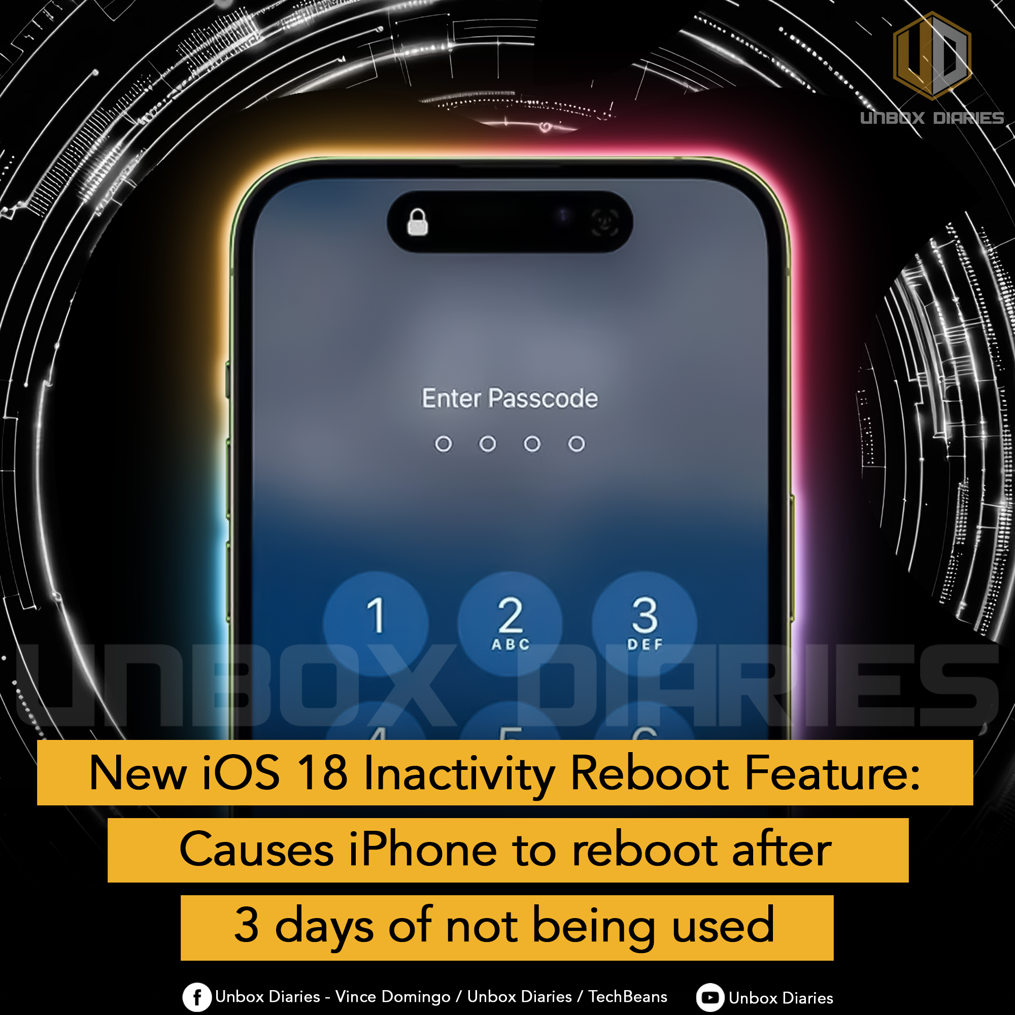 New iOS 18 Inactivity Reboot Feature: Causes iPhone to reboot after 3 ...