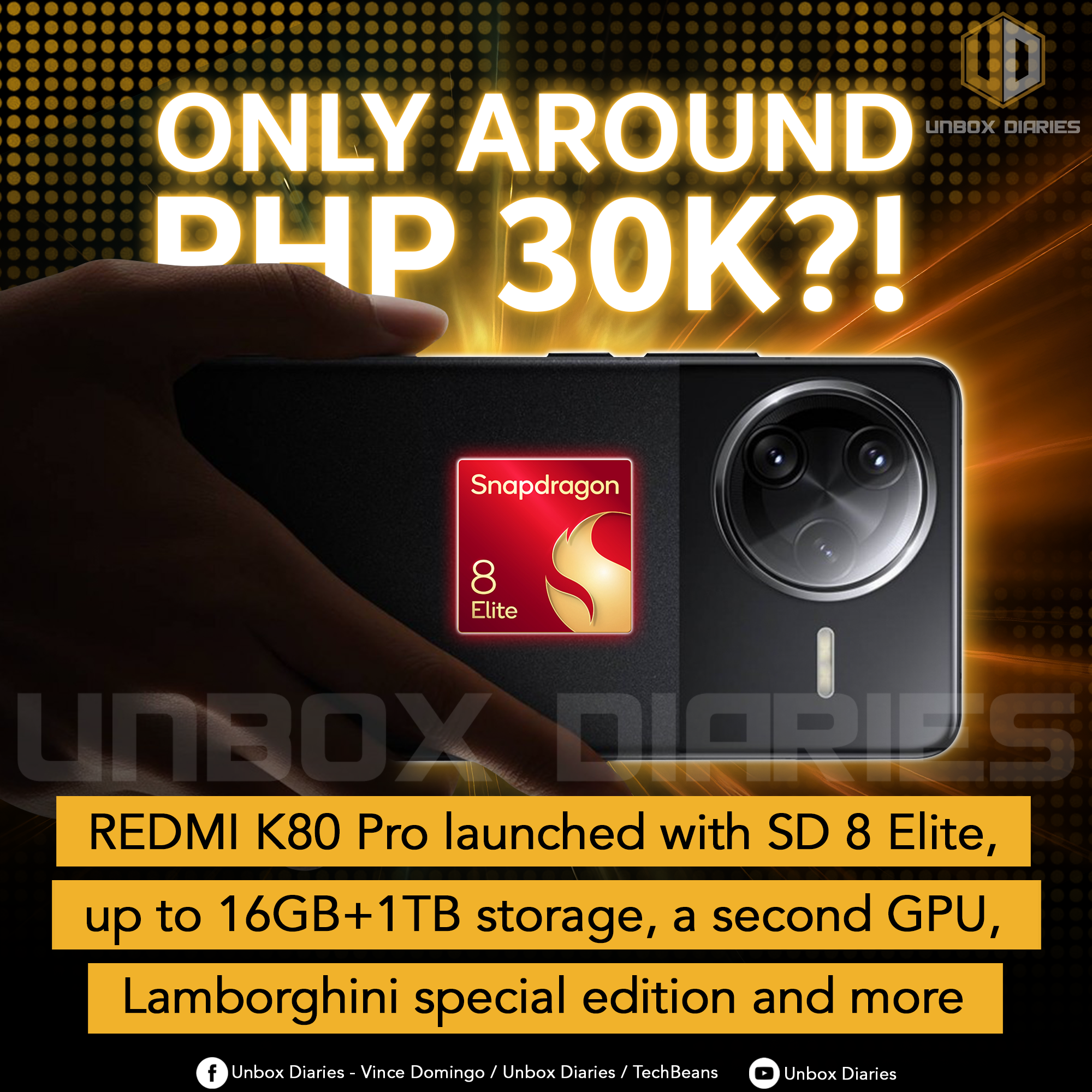 REDMI K80 Pro launched with SD 8 Elite, up to 16GB+1TB storage, a ...