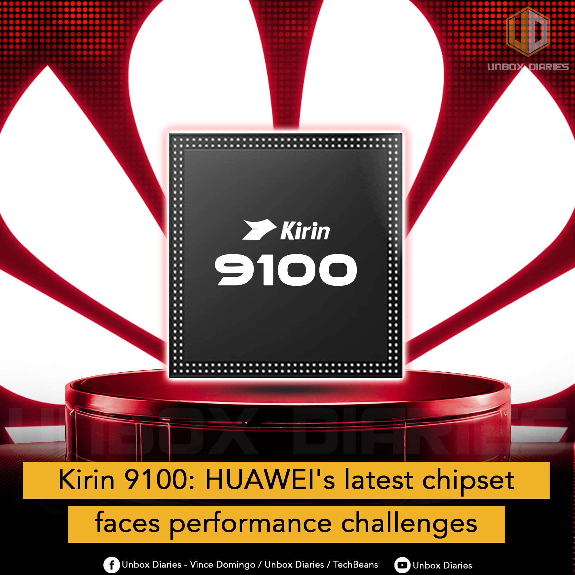Kirin 9100: HUAWEI's latest chipset faces performance challenges ...