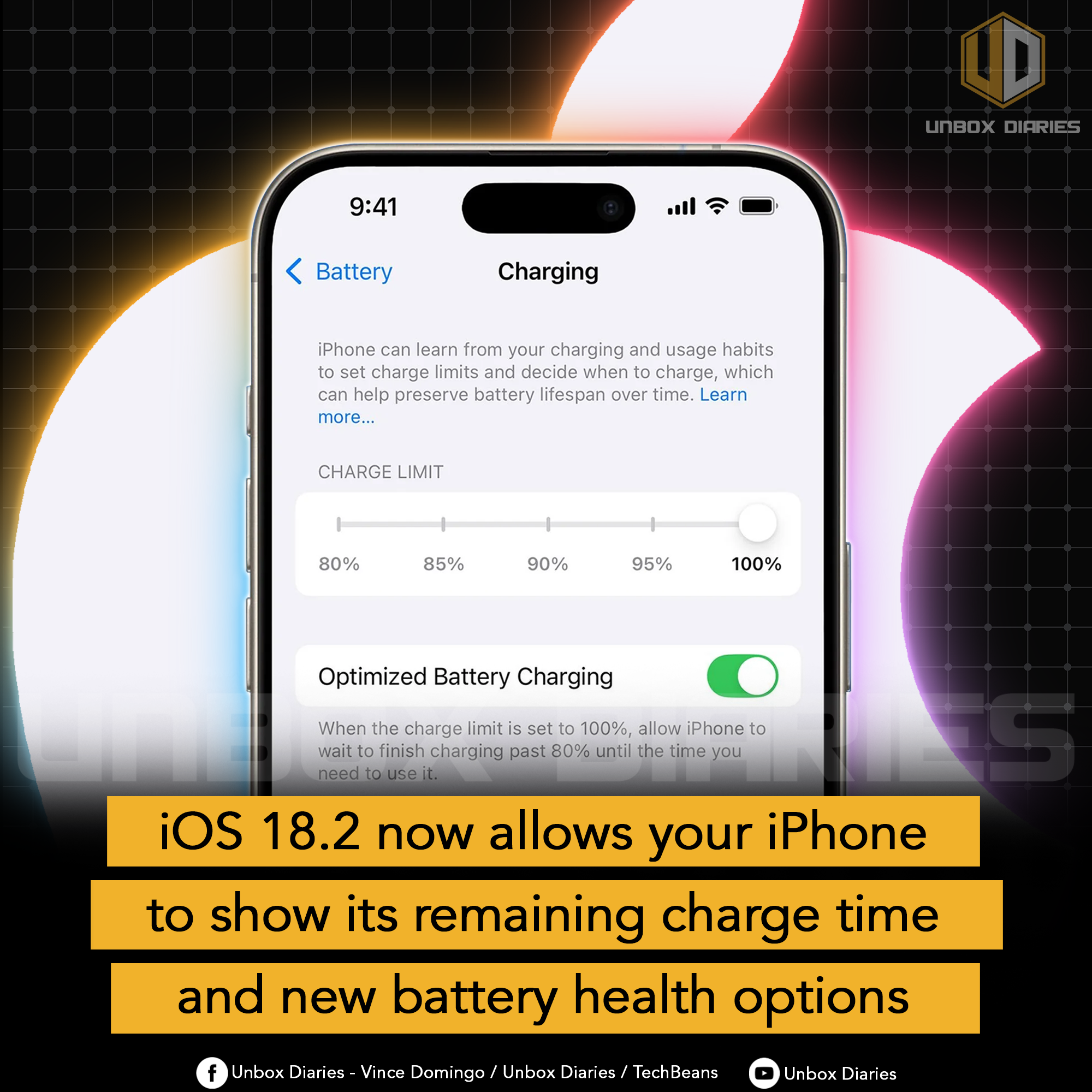 iOS 18.2 now allows your iPhone to show its remaining charge time and ...