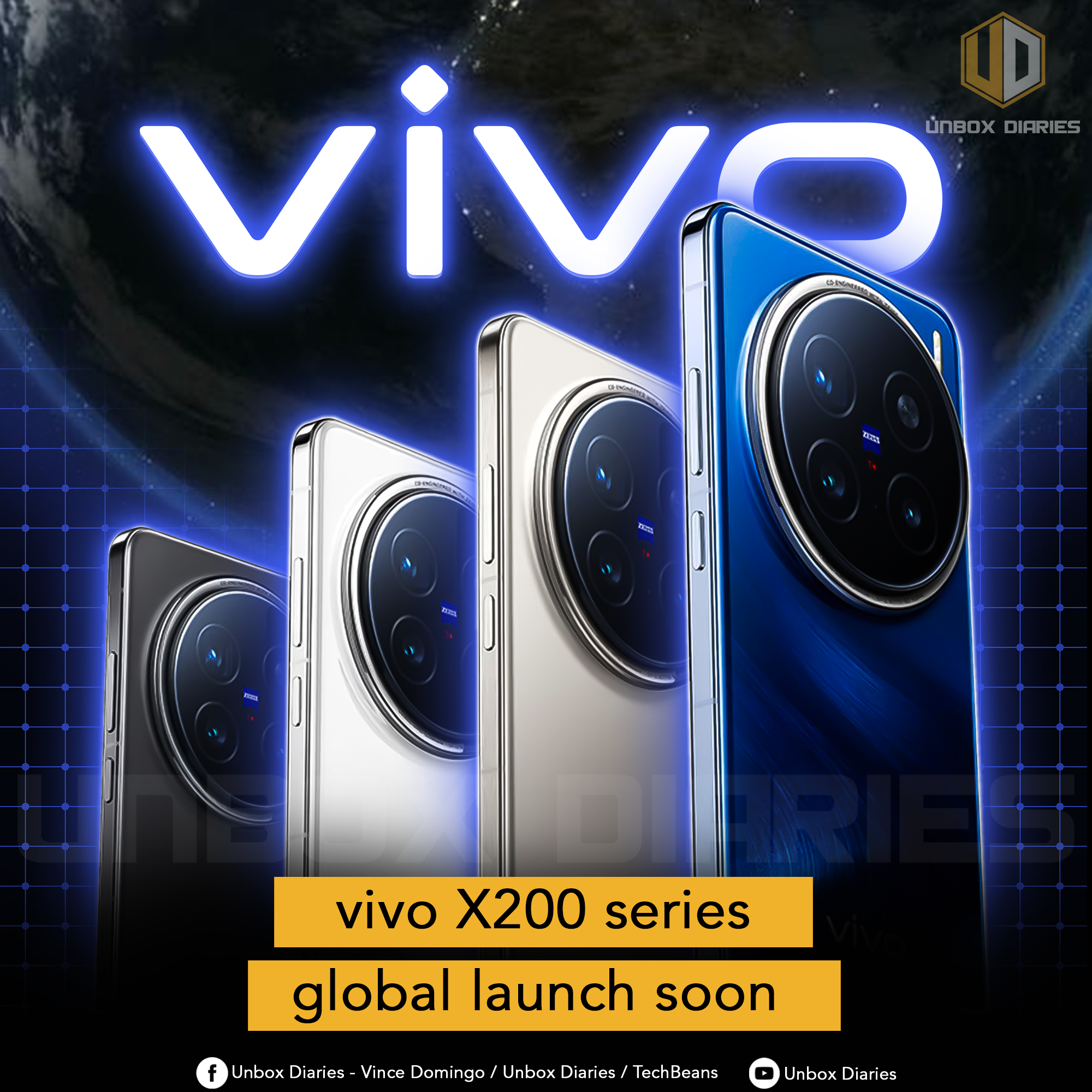 vivo X200 series global launch soon - Unbox Diaries