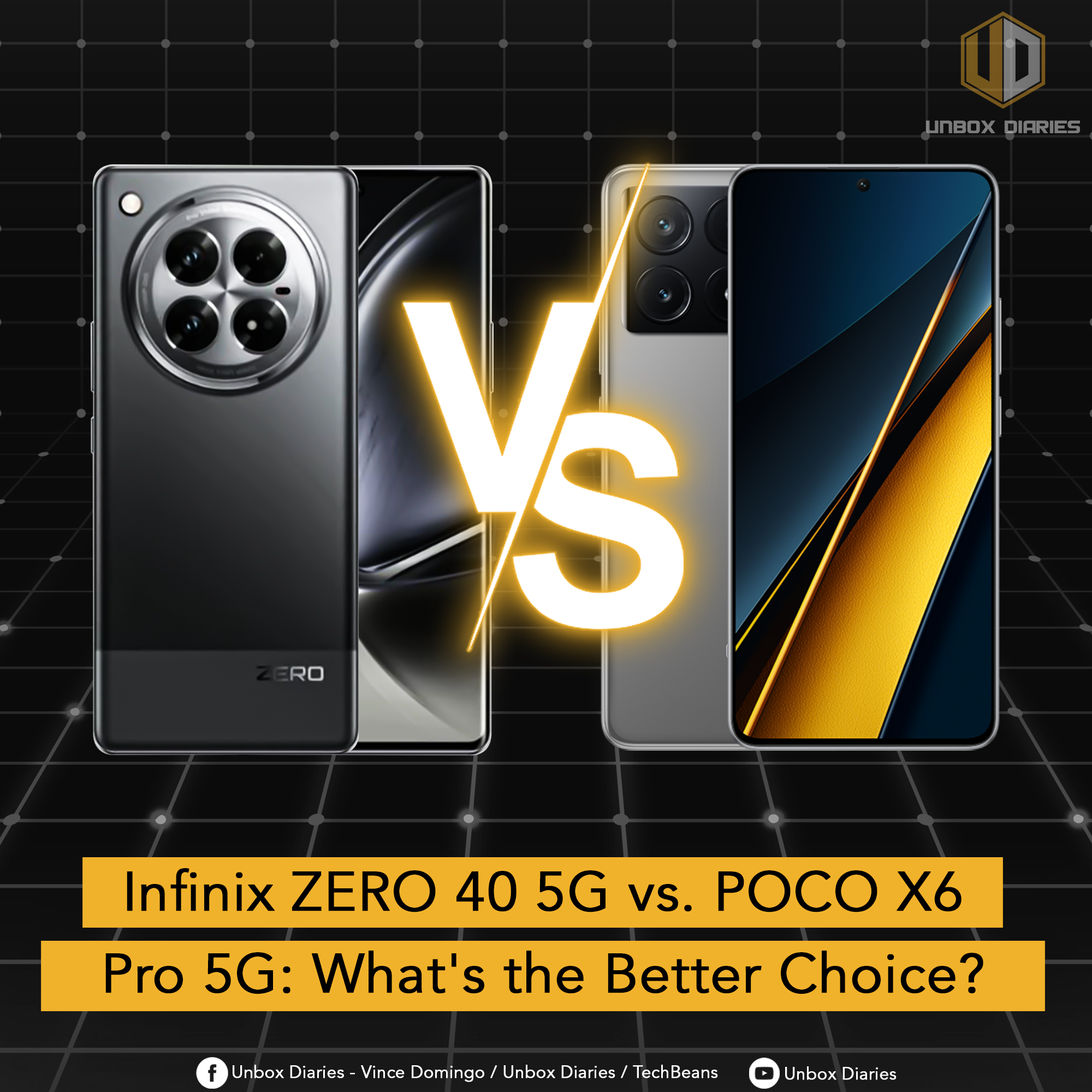 Infinix ZERO 40 5G vs. POCO X6 Pro 5G: What's the Better Choice? - Unbox Diaries