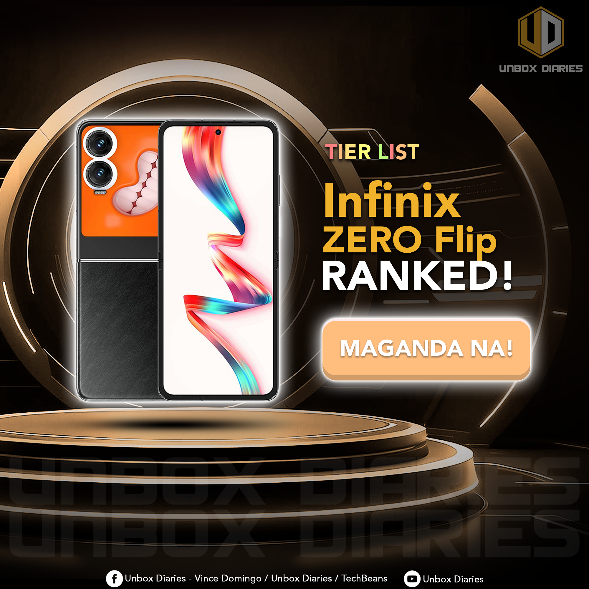 Infinix ZERO Flip Ranked - Unbox Diaries