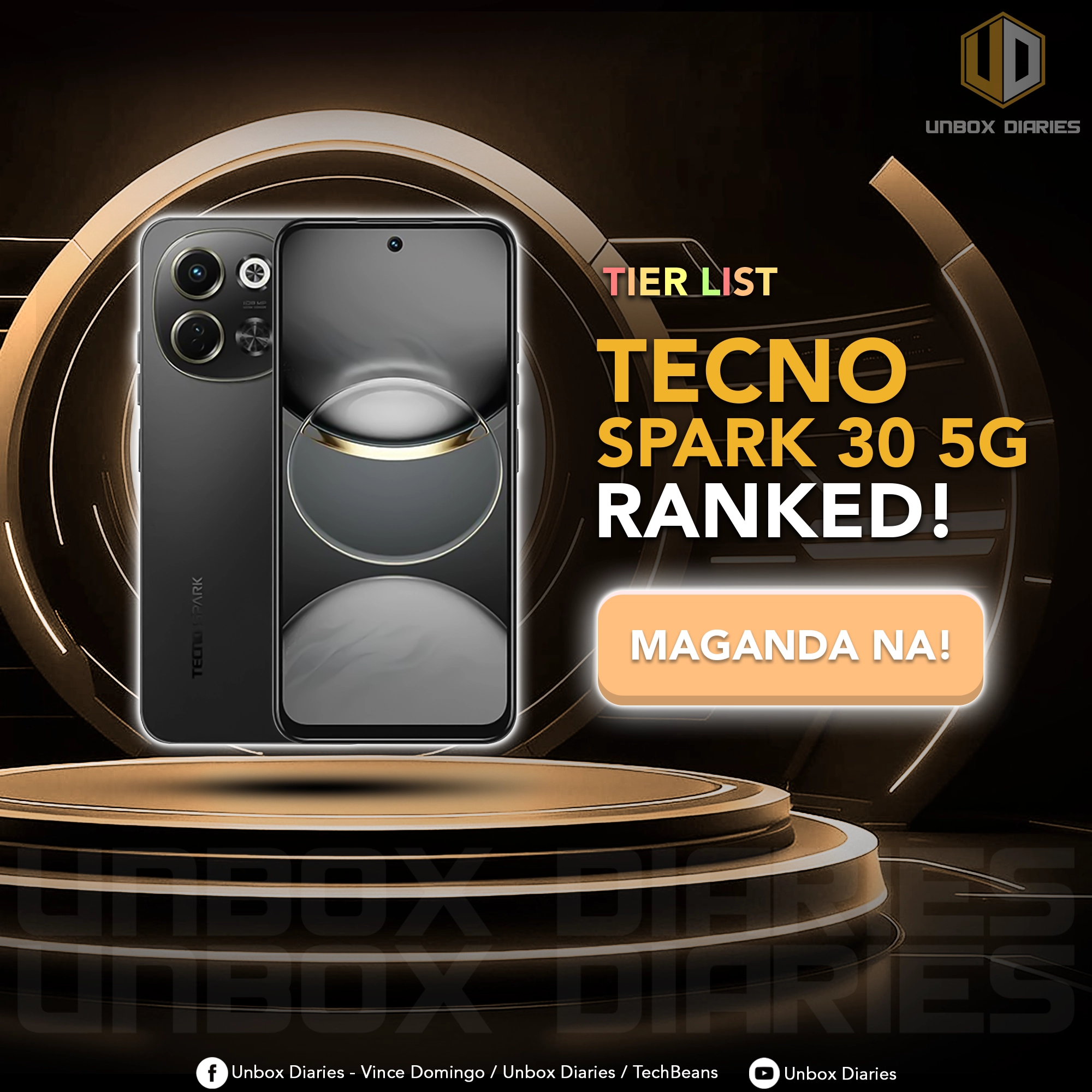 TECNO SPARK 30 5G Ranked - Unbox Diaries