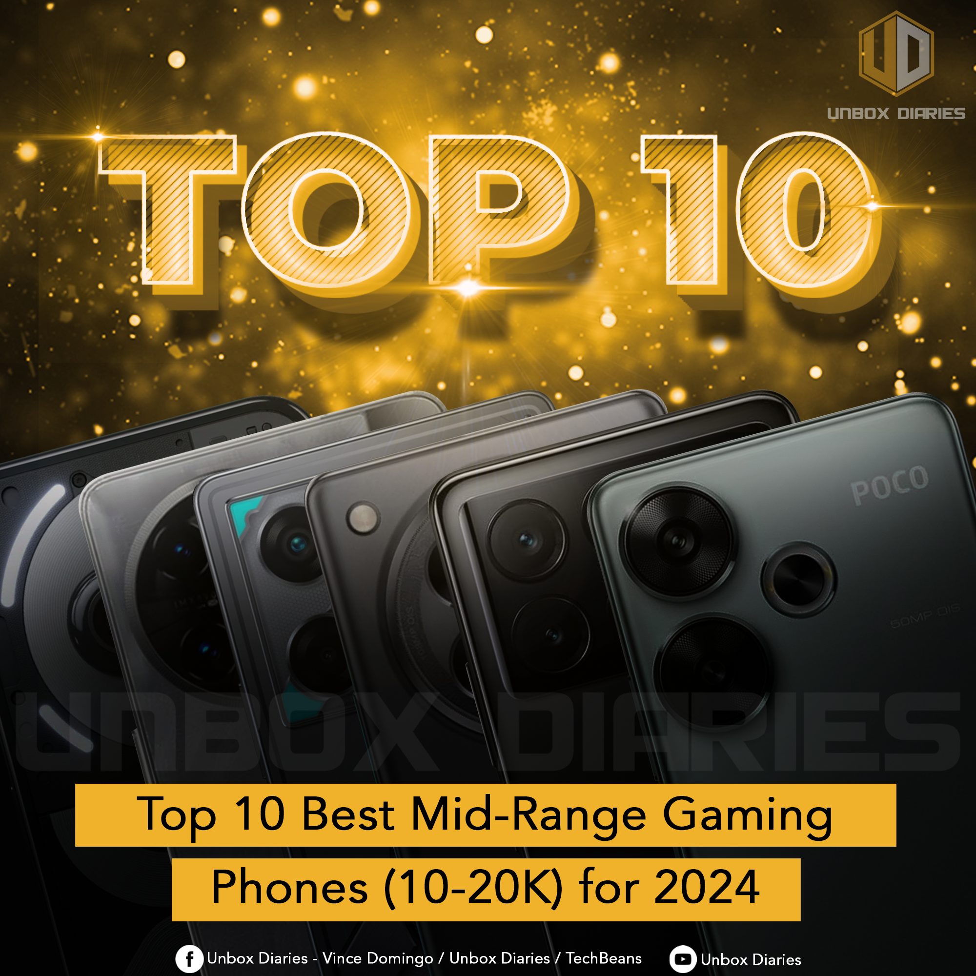 Top 10 Best Mid-Range Gaming Phones (10-20K) for 2024 - Unbox Diaries