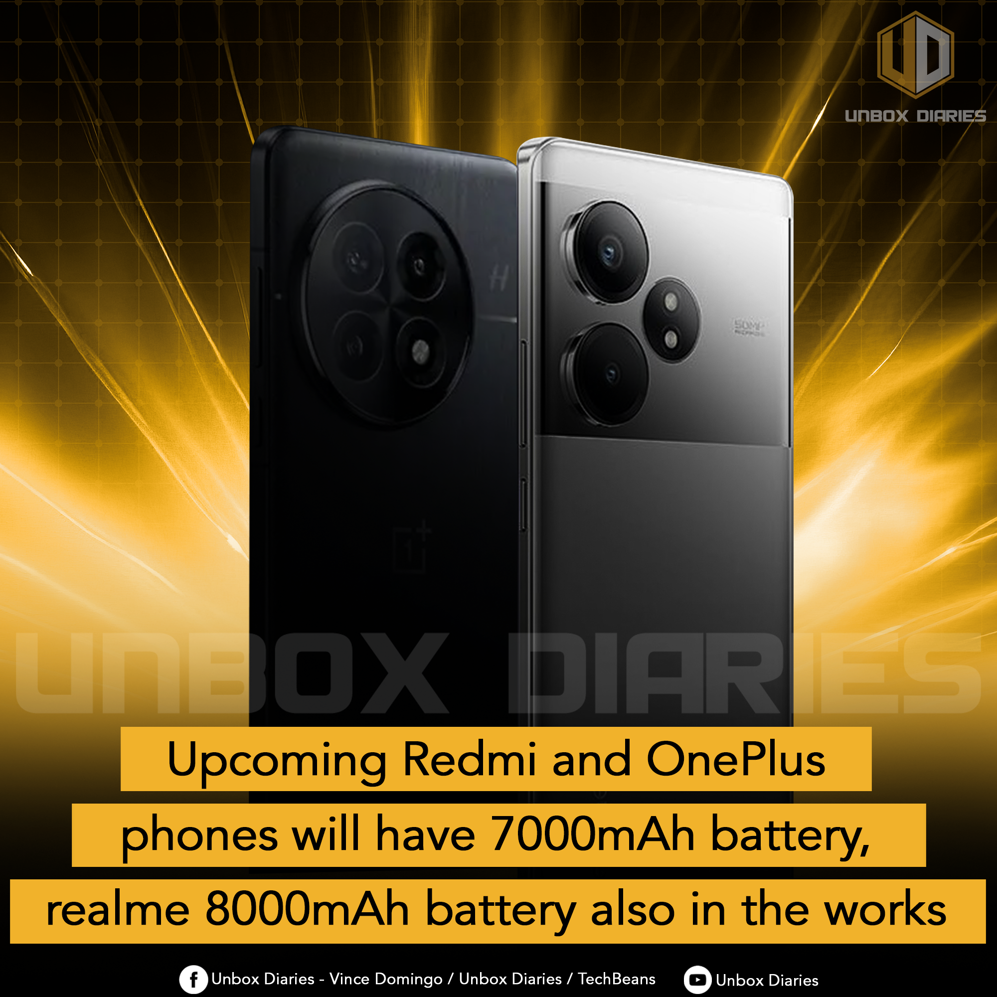 Upcoming REDMI and OnePlus phones will have 7000mAh battery, realme ...