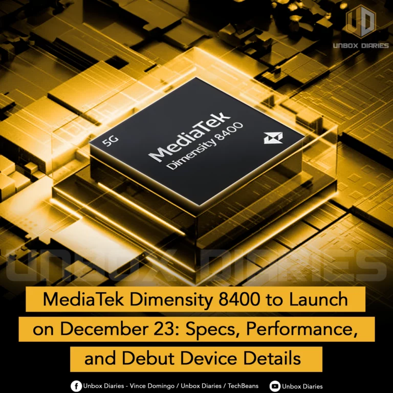 MediaTek Dimensity 8400 to Launch on December 23: Specs, Performance, and Debut Device Details ...