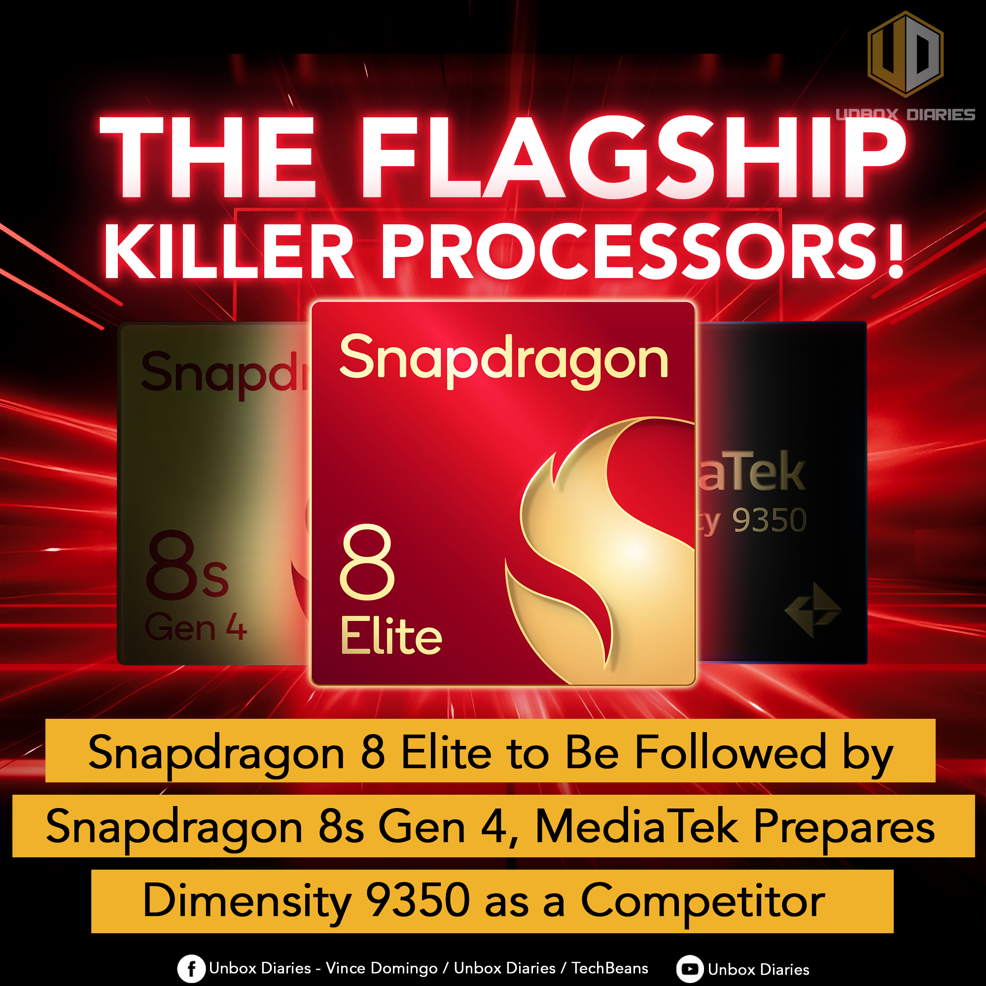Snapdragon 8 Elite to Be Followed by Snapdragon 8s Gen 4, MediaTek ...