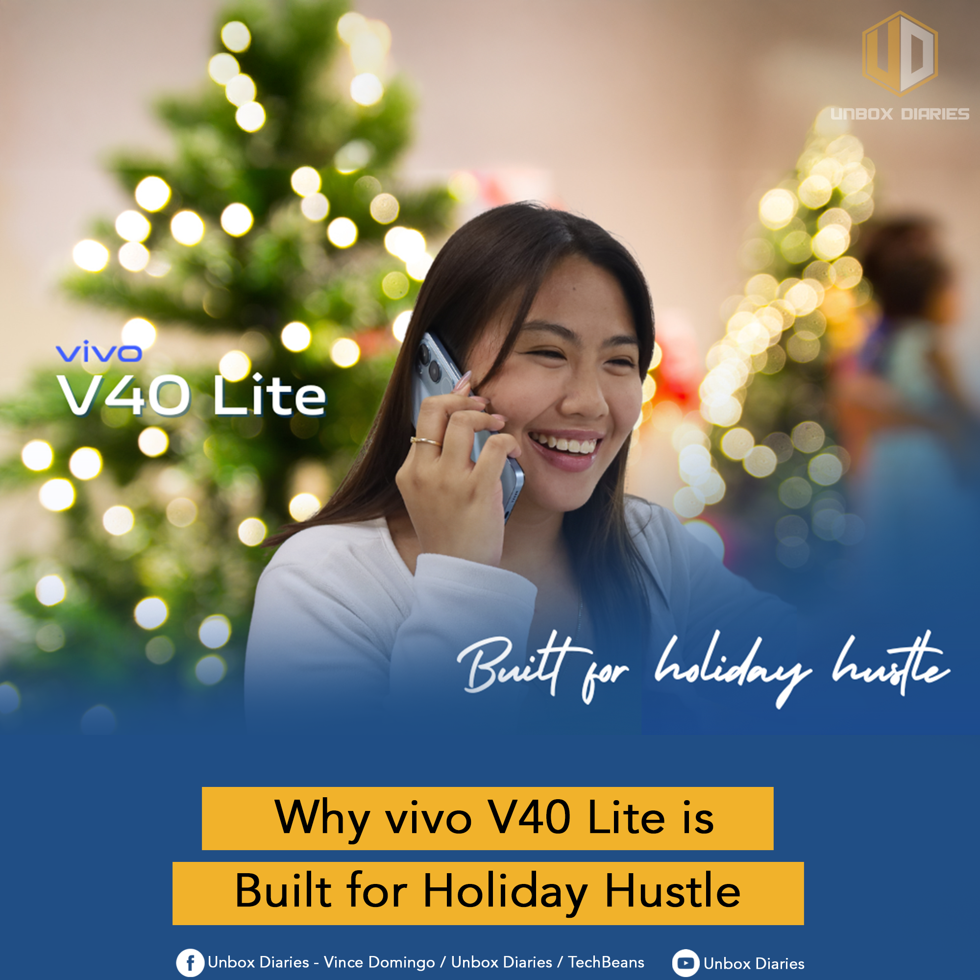 Why vivo V40 Lite is Built for Holiday Hustle - Unbox Diaries