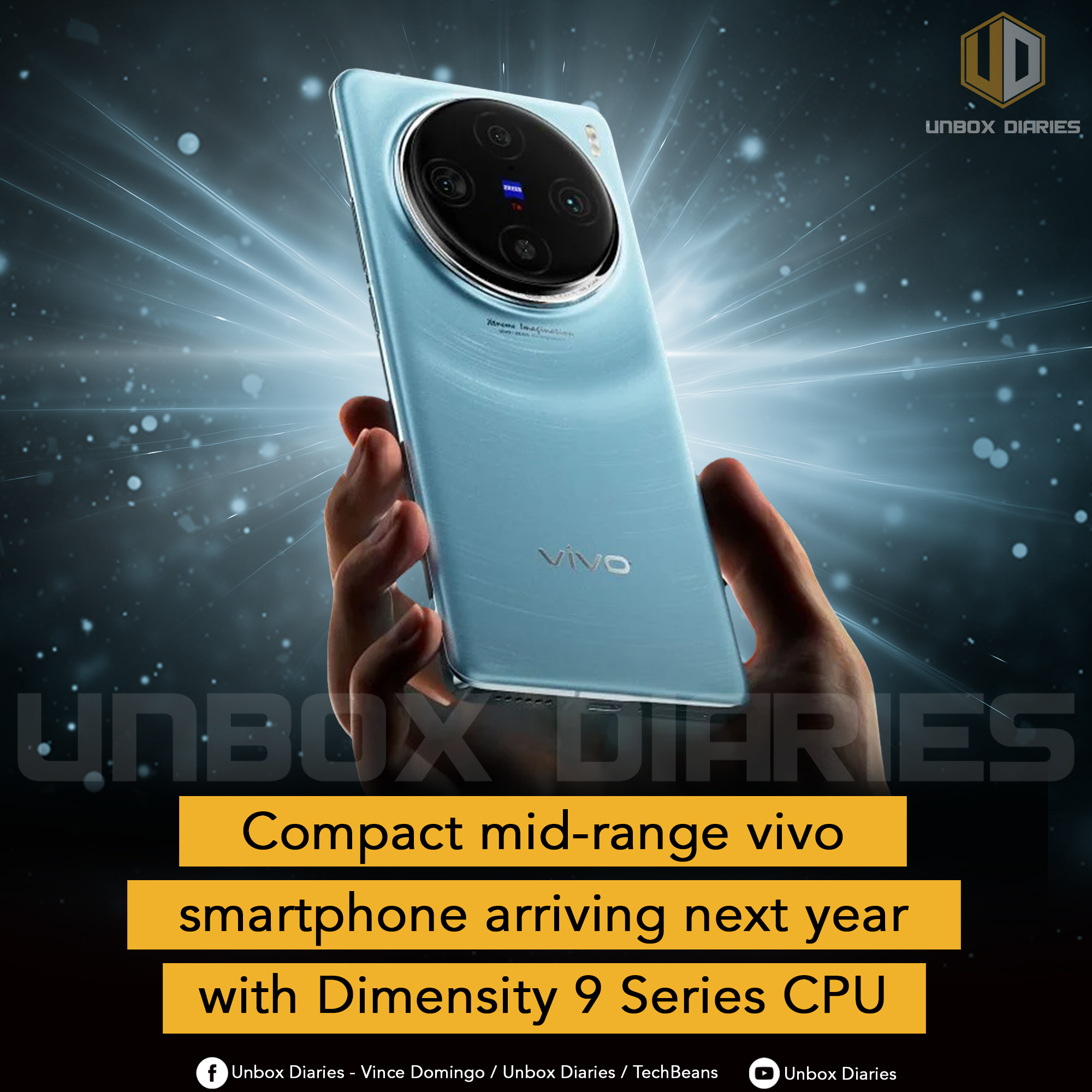 Compact mid-range vivo smartphone arriving next year with Dimensity 9 ...