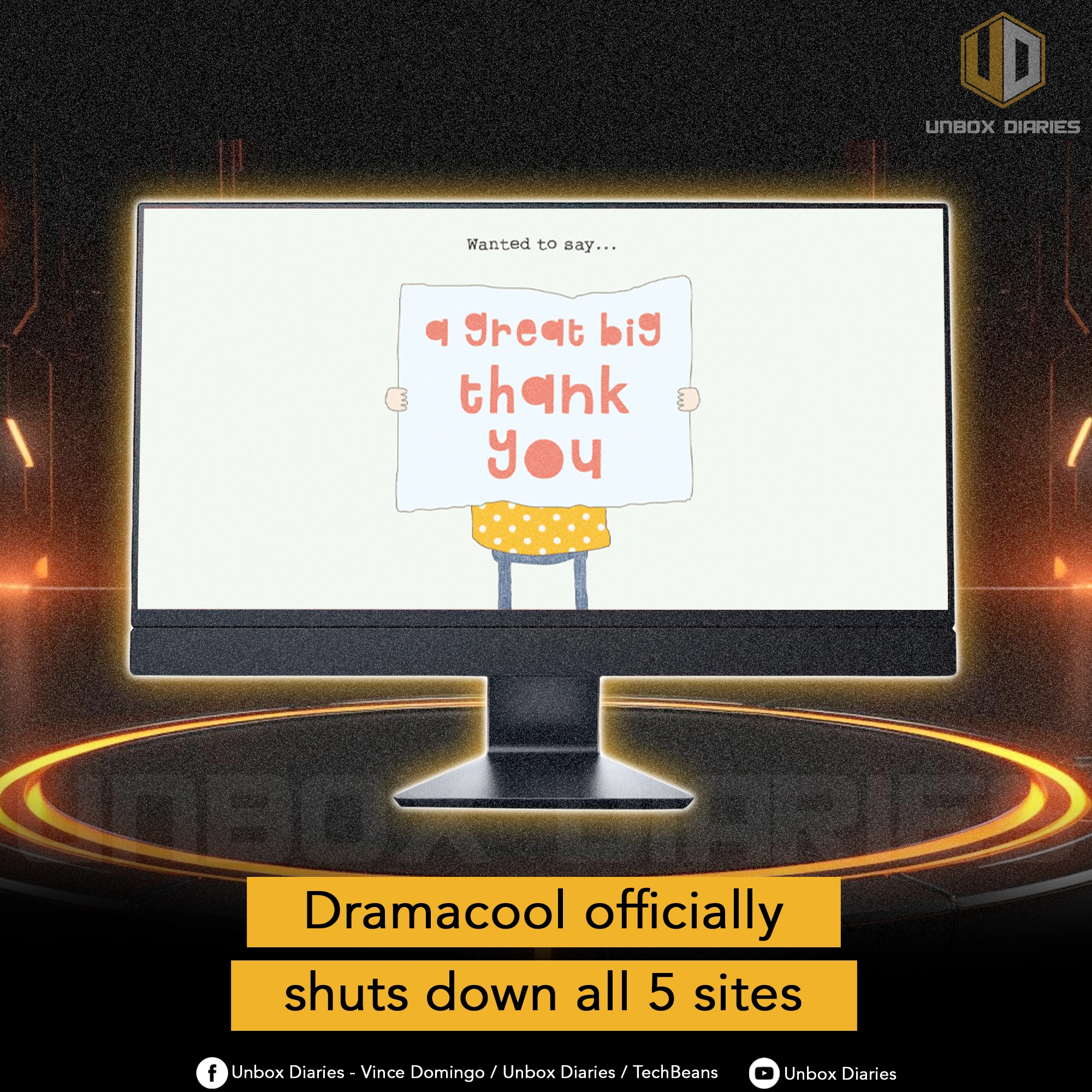 Dramacool officially shuts down all 5 sites - Unbox Diaries