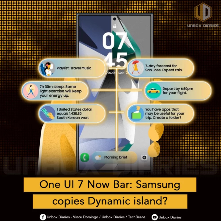 One UI 7 Now Bar: Samsung copies Dynamic island? - Unbox Diaries
