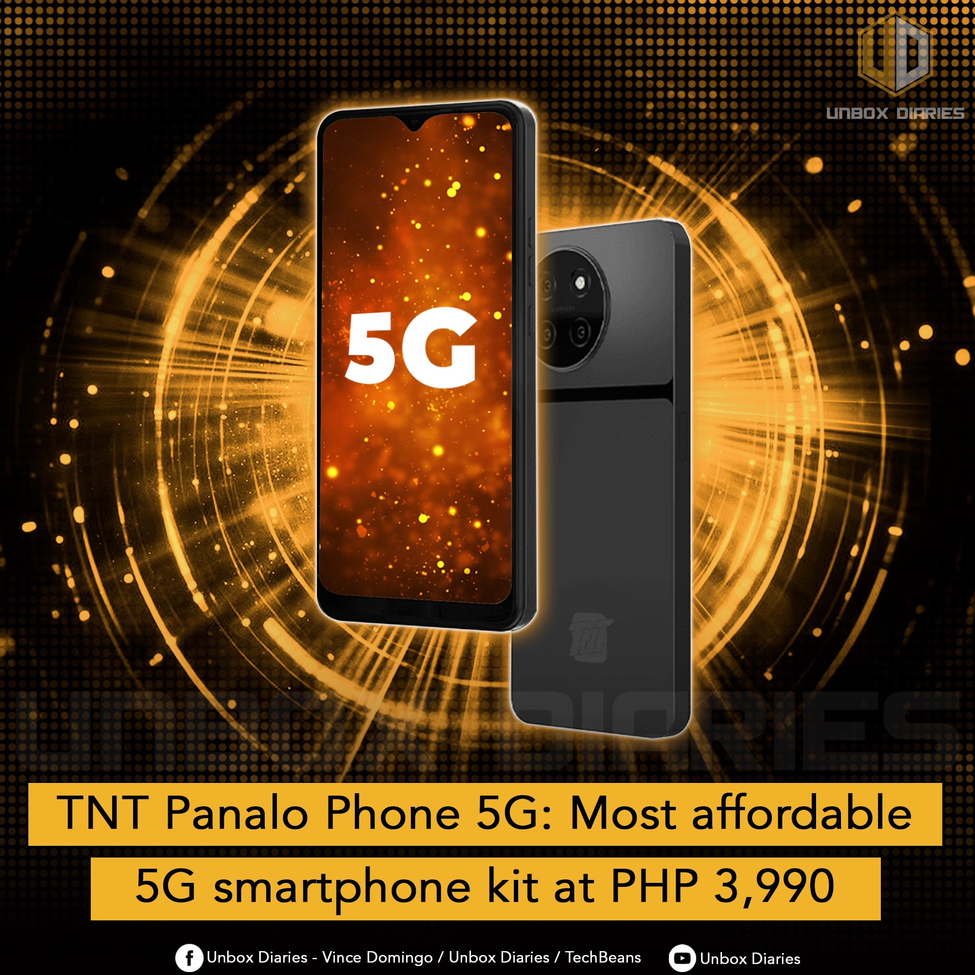 TNT Panalo Phone 5G: Most affordable 5G smartphone kit at PHP 3,990 - Unbox Diaries