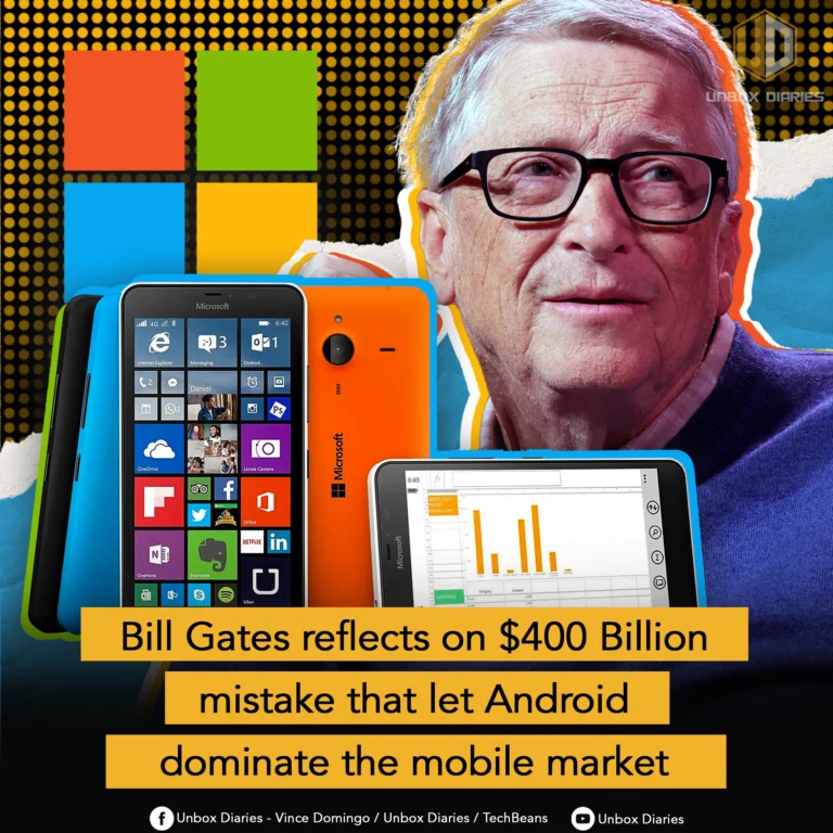 Bill Gates reflects on $400 Billion mistake that let Android dominate ...
