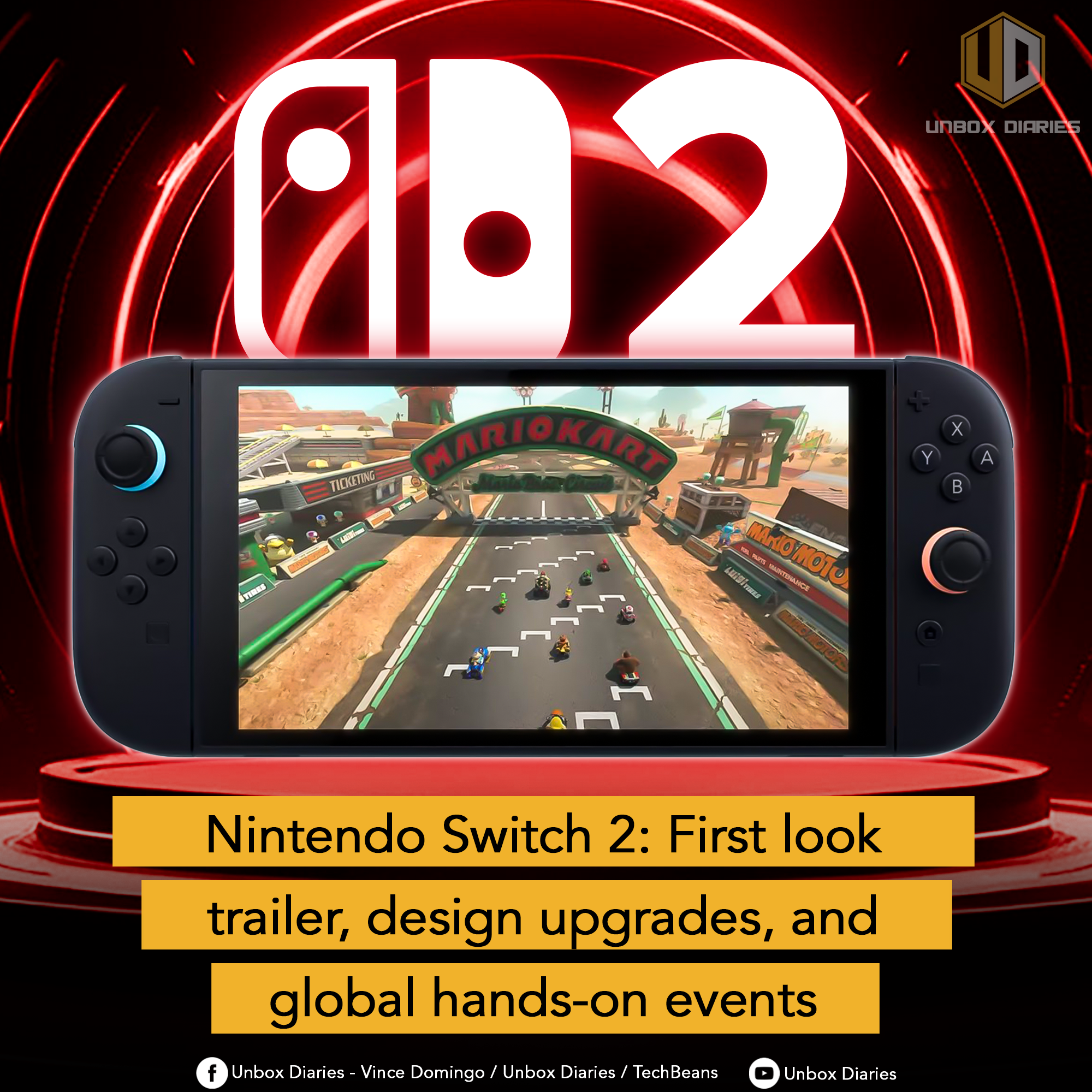 Nintendo Switch 2: First look trailer, design upgrades, and global ...