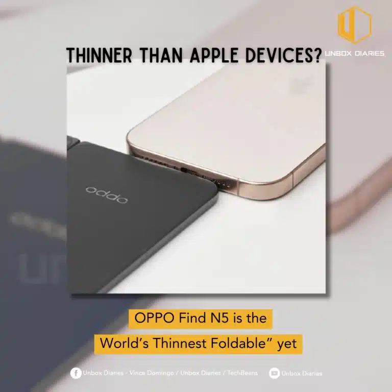 OPPO Find N5 is the "World’s Thinnest Foldable" yet - Unbox Diaries