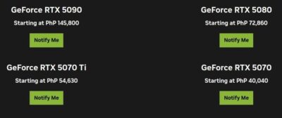 NVIDIA GeForce RTX 50 Series Announced: Pricing, Specs, and Features in ...