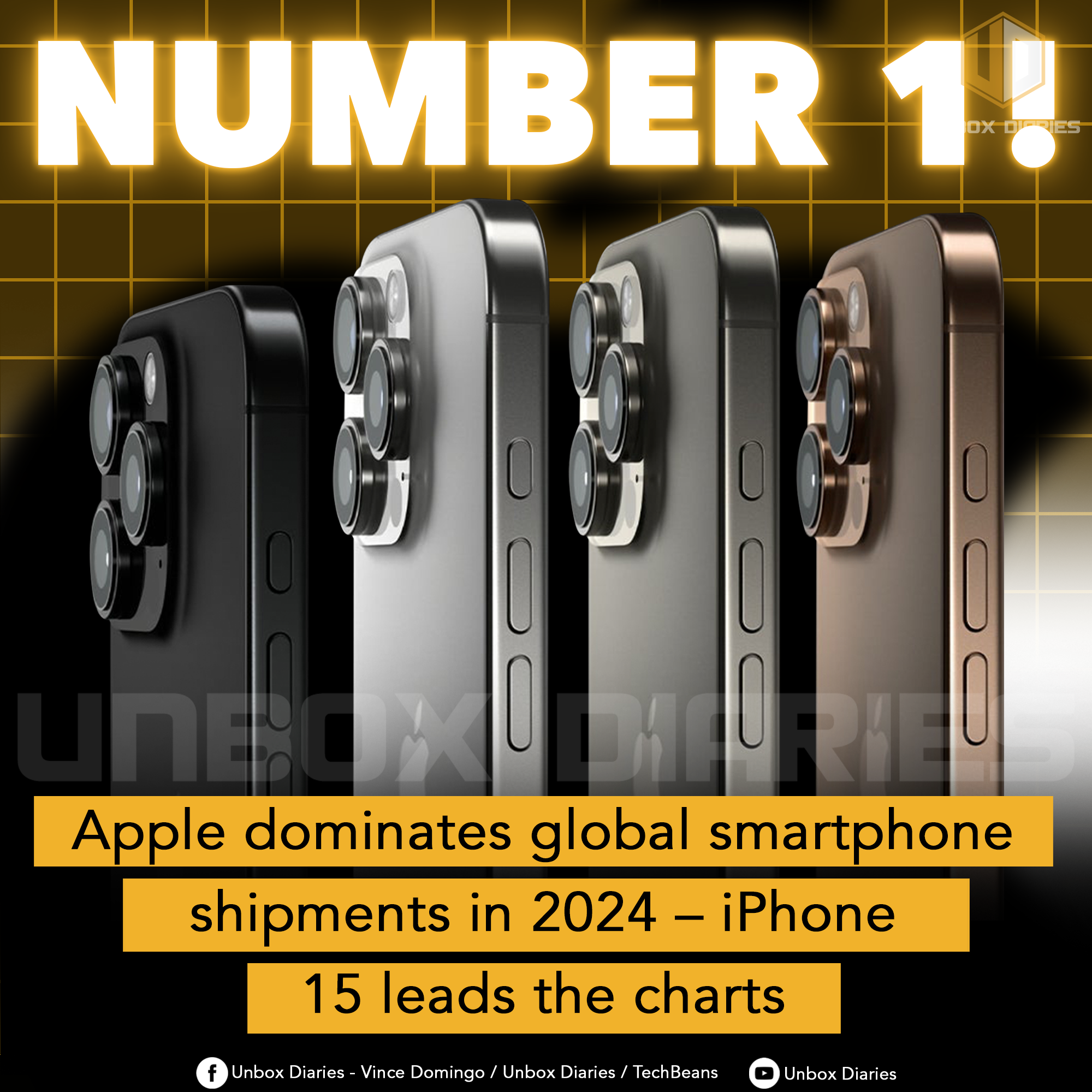 Apple dominates global smartphone shipments in 2024 – iPhone 15 leads ...