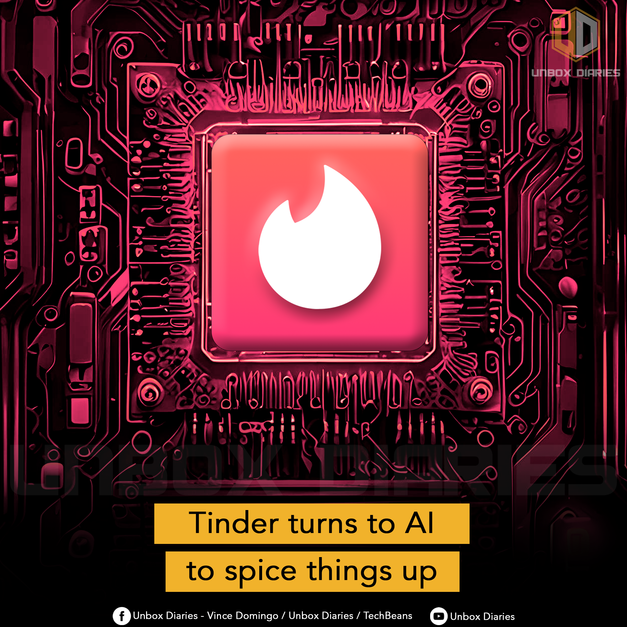 Tinder turns to AI to spice things up - Unbox Diaries