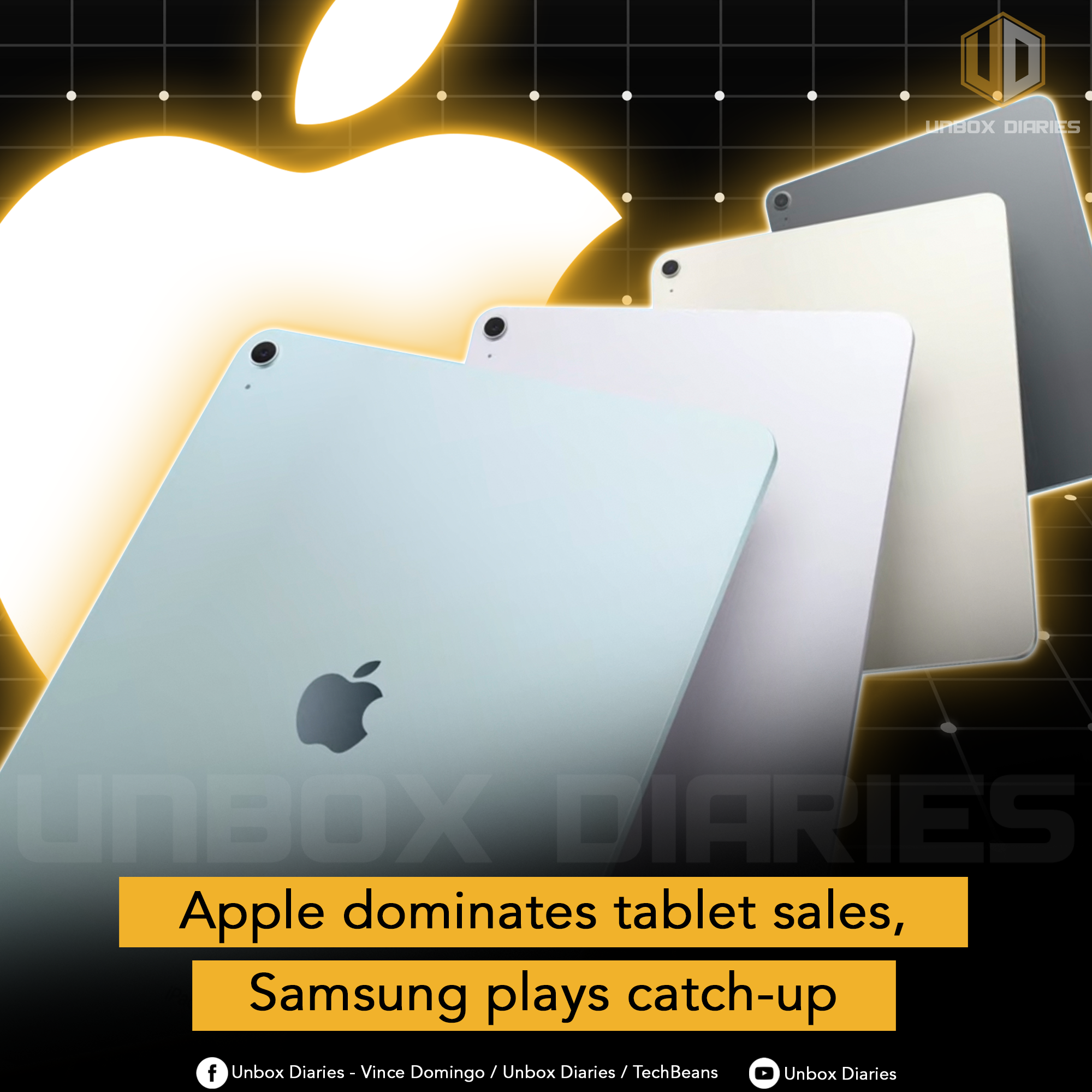 Apple dominates tablet sales, Samsung plays catch-up - Unbox Diaries