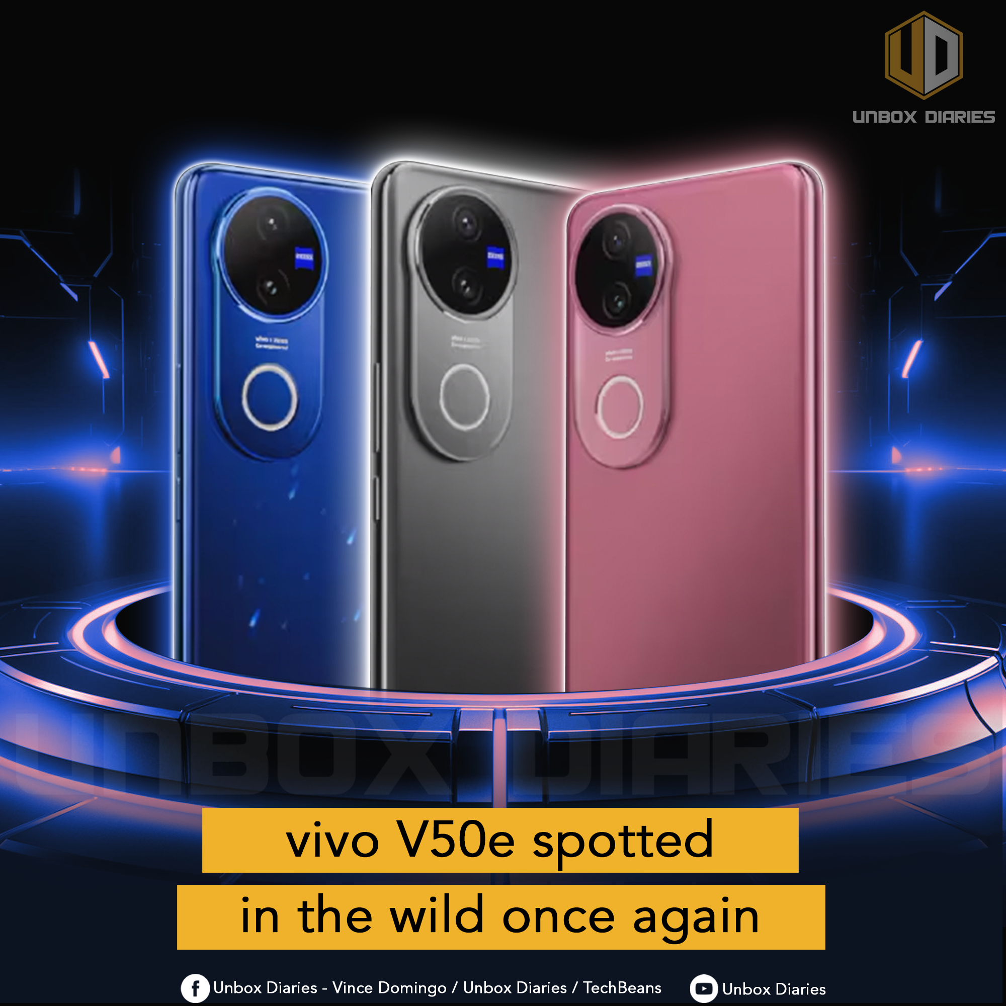 vivo V50e spotted in the wild once again - Unbox Diaries