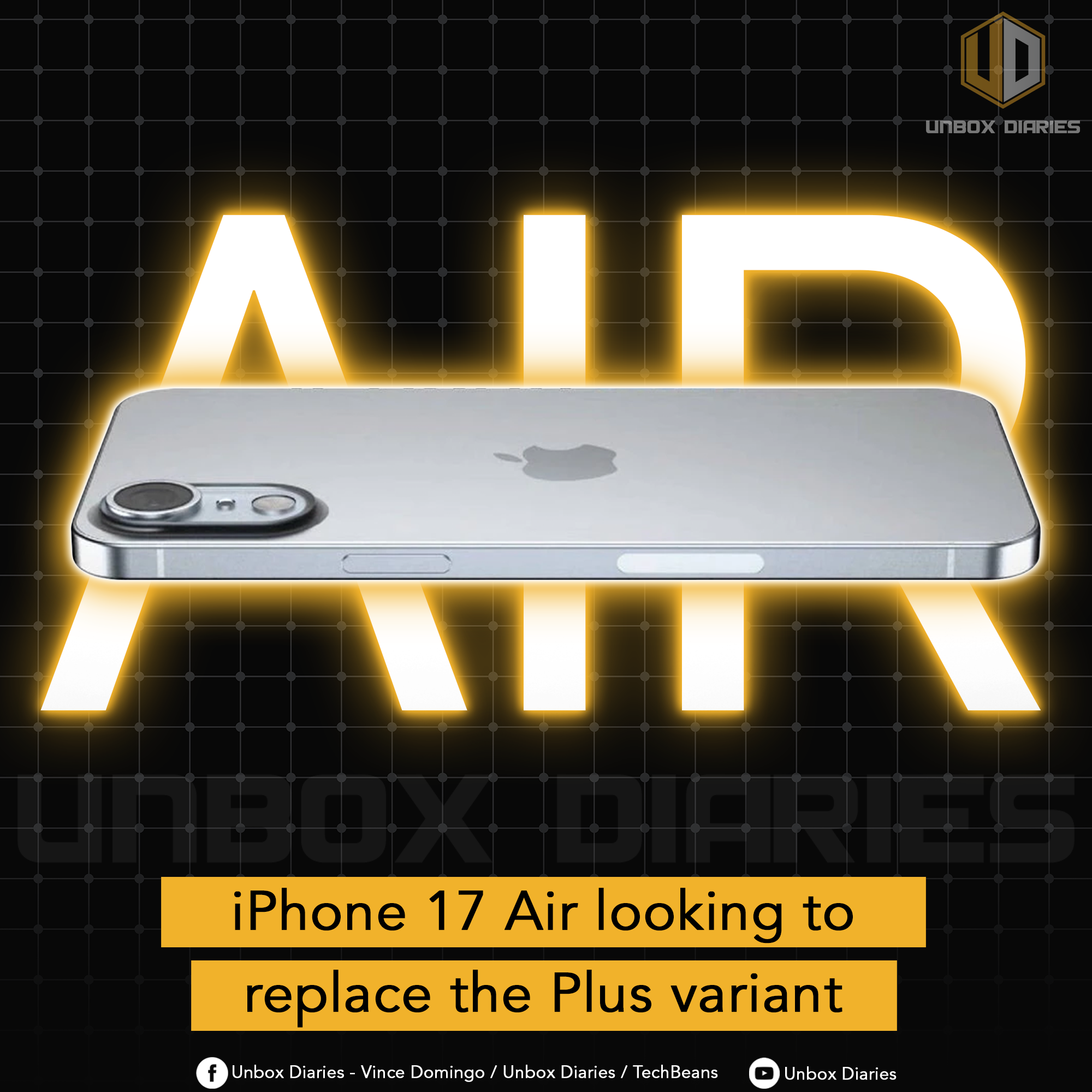iPhone 17 Air looking to replace the Plus variant - Unbox Diaries