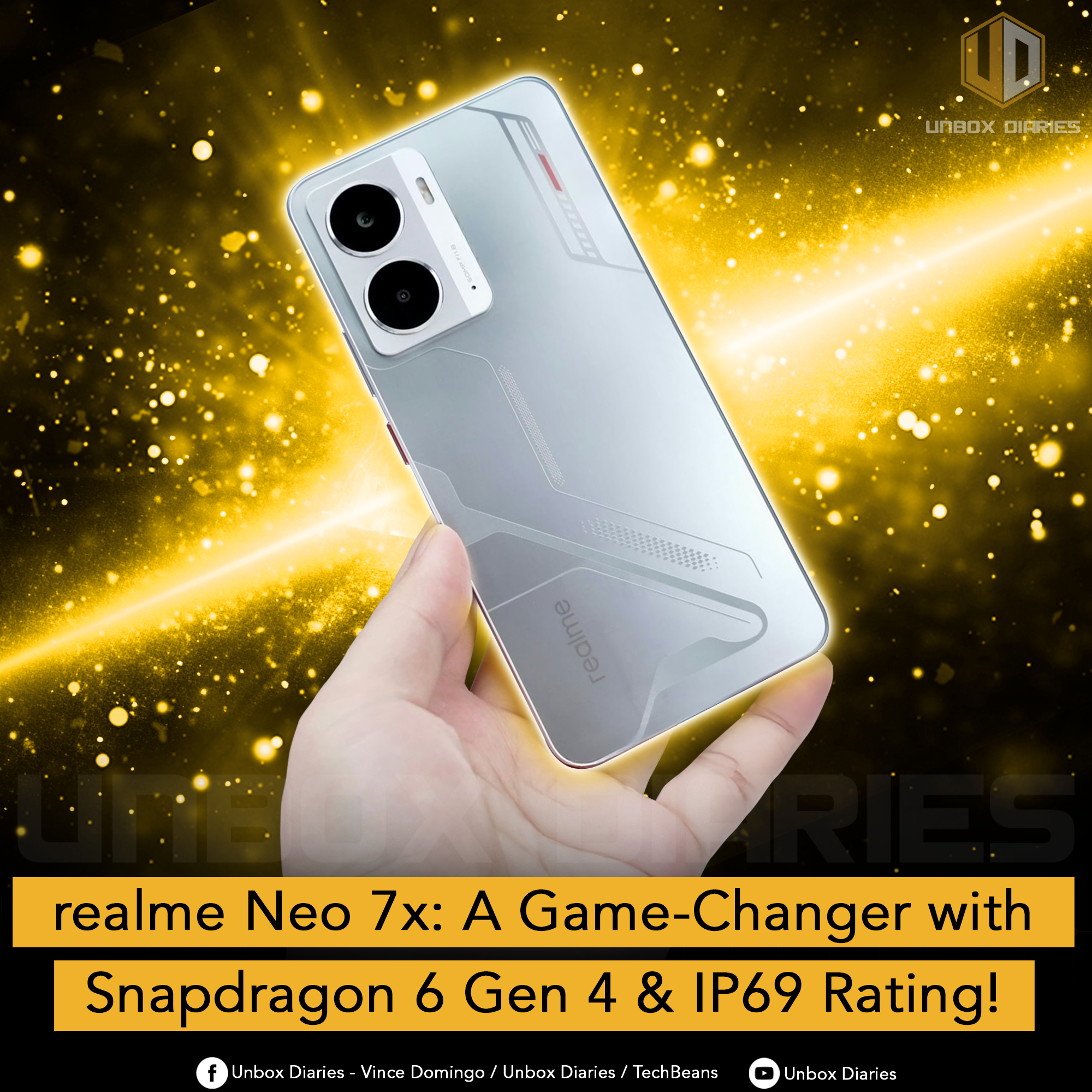 realme Neo 7x: A Game-Changer with Snapdragon 6 Gen 4 & IP69 Rating! - Unbox Diaries