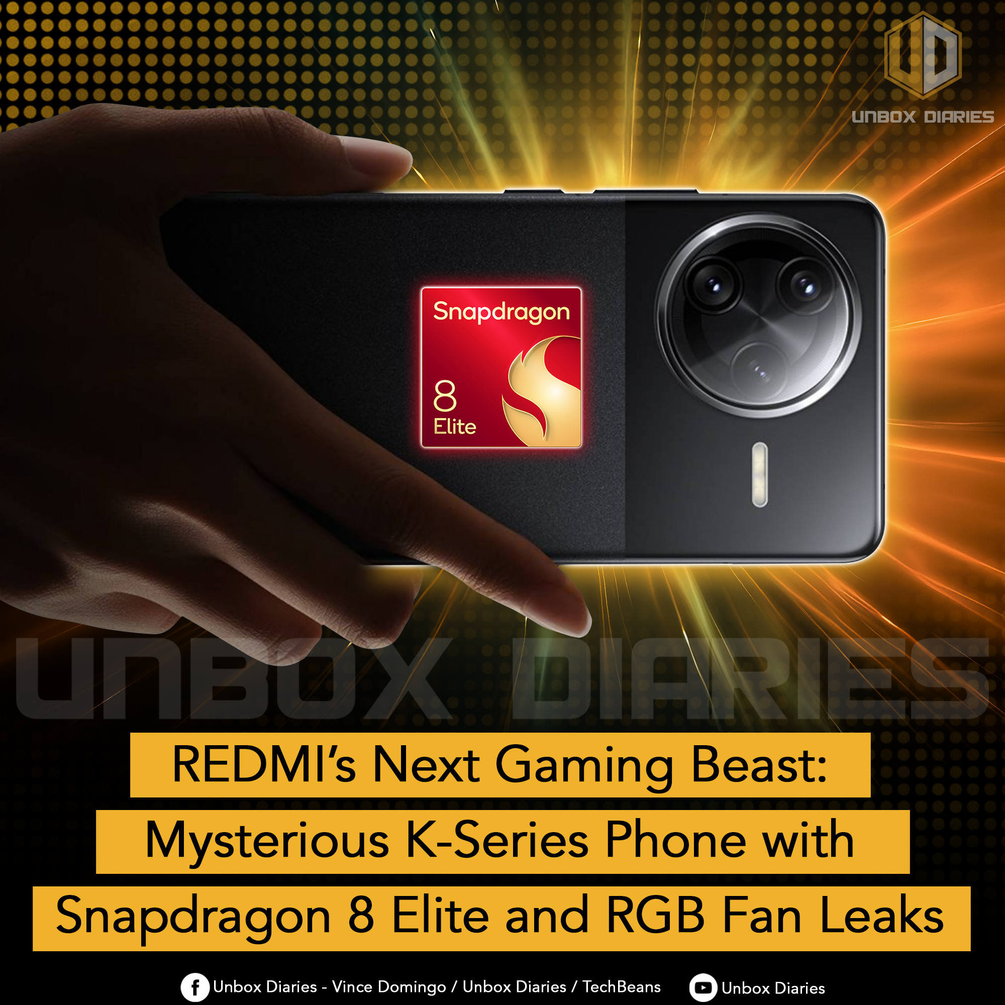 REDMI’s Next Gaming Beast: Mysterious K-Series Phone with Snapdragon 8 ...