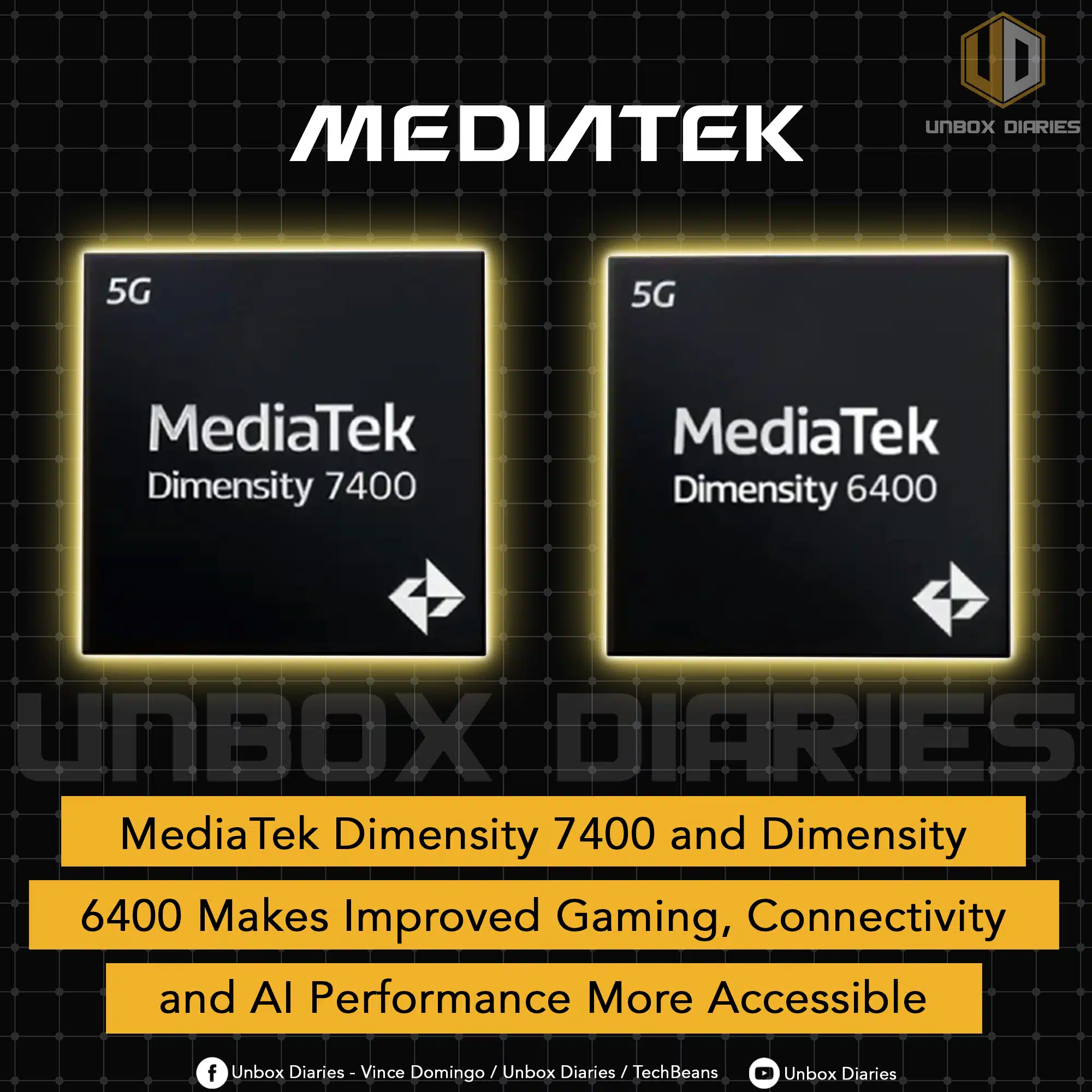 MediaTek Dimensity 7400 and Dimensity 6400 Makes Improved Gaming, Connectivity and AI ...
