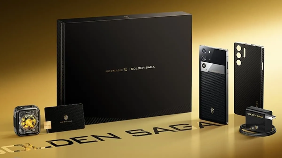 Gaming in style: REDMAGIC 10 Pro Golden Saga brings bling and power ...