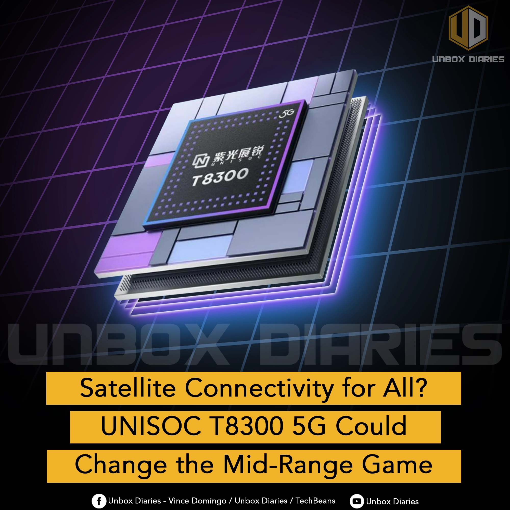 Satellite Connectivity for All? UNISOC T8300 5G Could Change the Mid-Range Game - Unbox Diaries