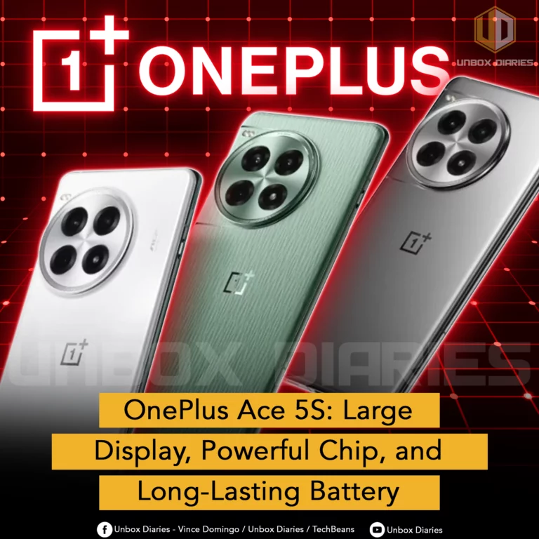 OnePlus Ace 5S: Large Display, Powerful Chip, and Long-Lasting Battery ...