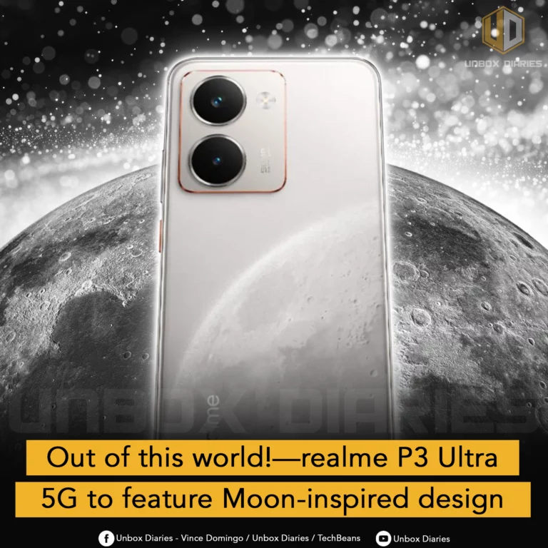Out of this world!—realme P3 Ultra 5G to feature Moon-inspired design - Unbox Diaries