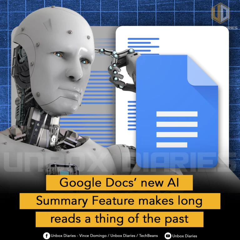 Google Docs’ new AI Summary Feature makes long reads a thing of the past - Unbox Diaries