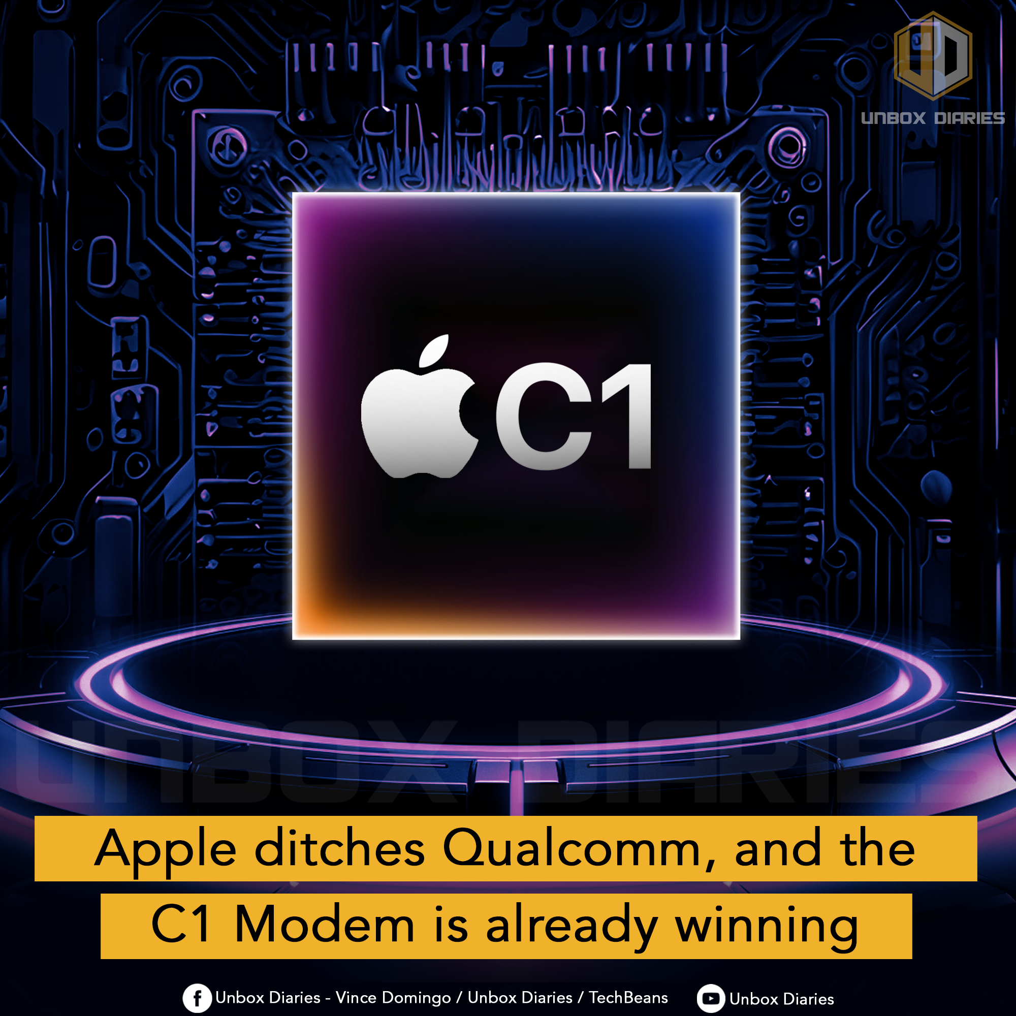Apple ditches Qualcomm, and the C1 Modem is already winning - Unbox Diaries