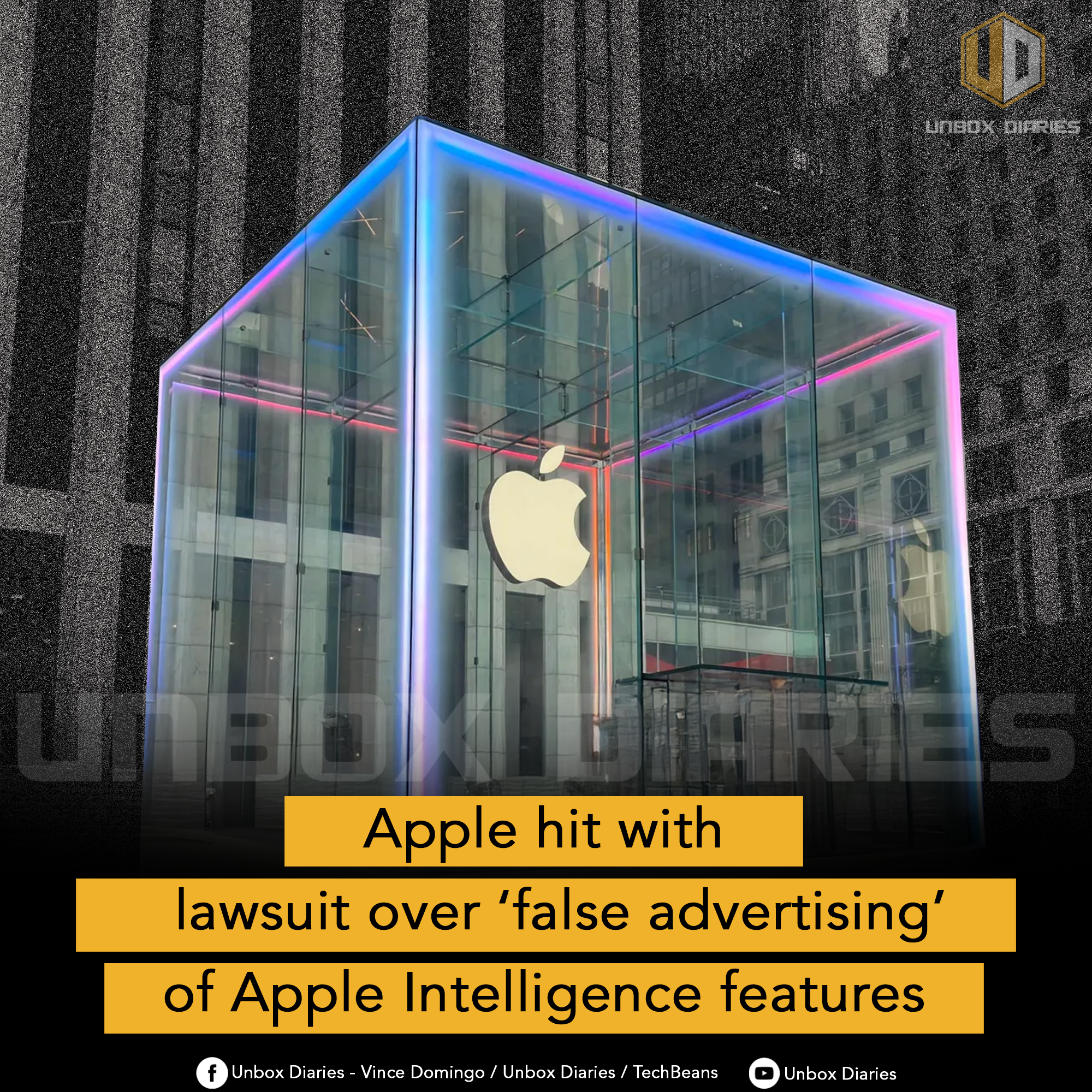 Apple’s AI Promise Backfires: Lawsuit claims false advertising - Unbox Diaries