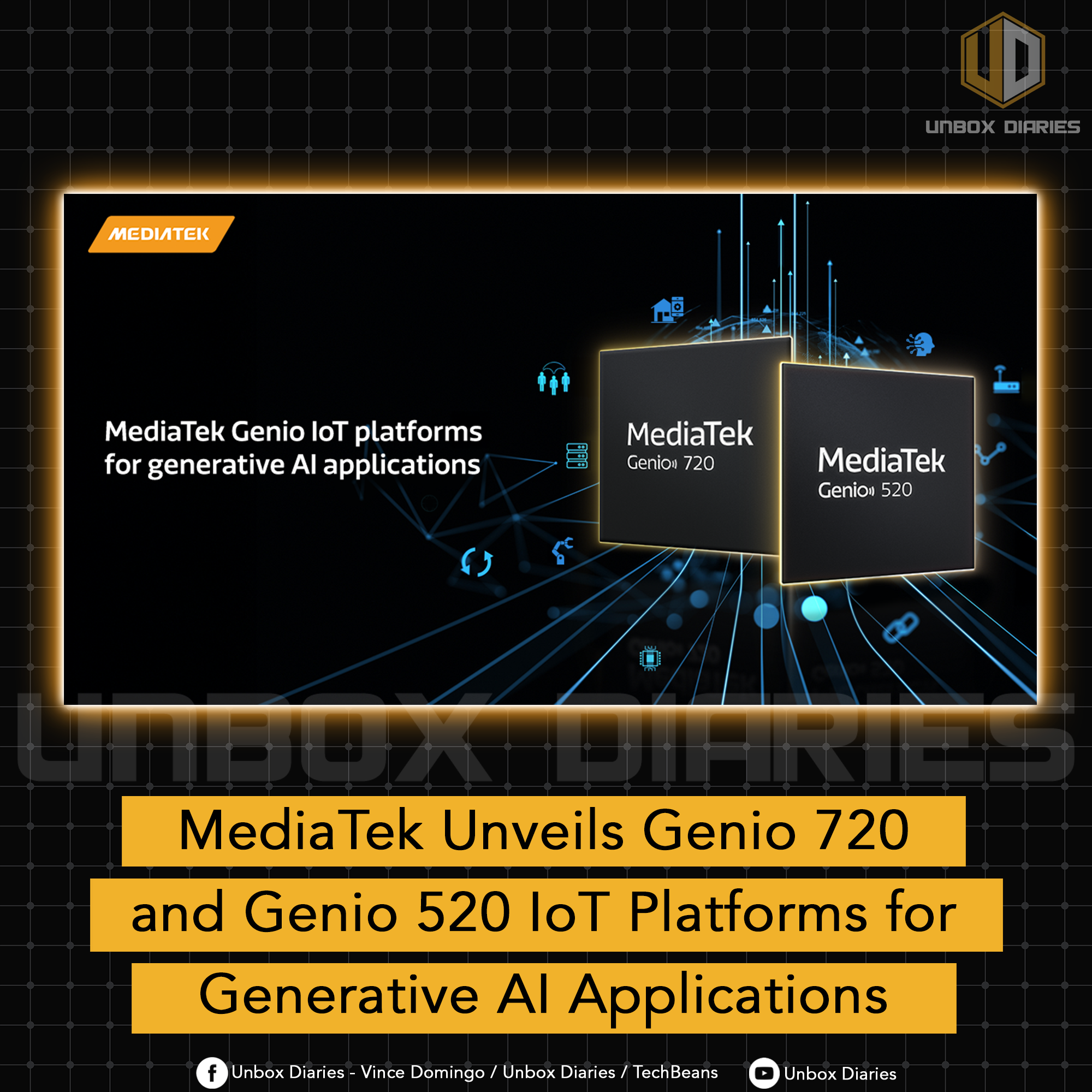 MediaTek Unveils Genio 720 and Genio 520 IoT Platforms for Generative ...