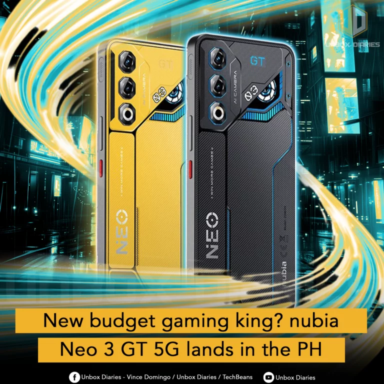 New budget gaming king? nubia Neo 3 GT 5G lands in the PH - Unbox Diaries
