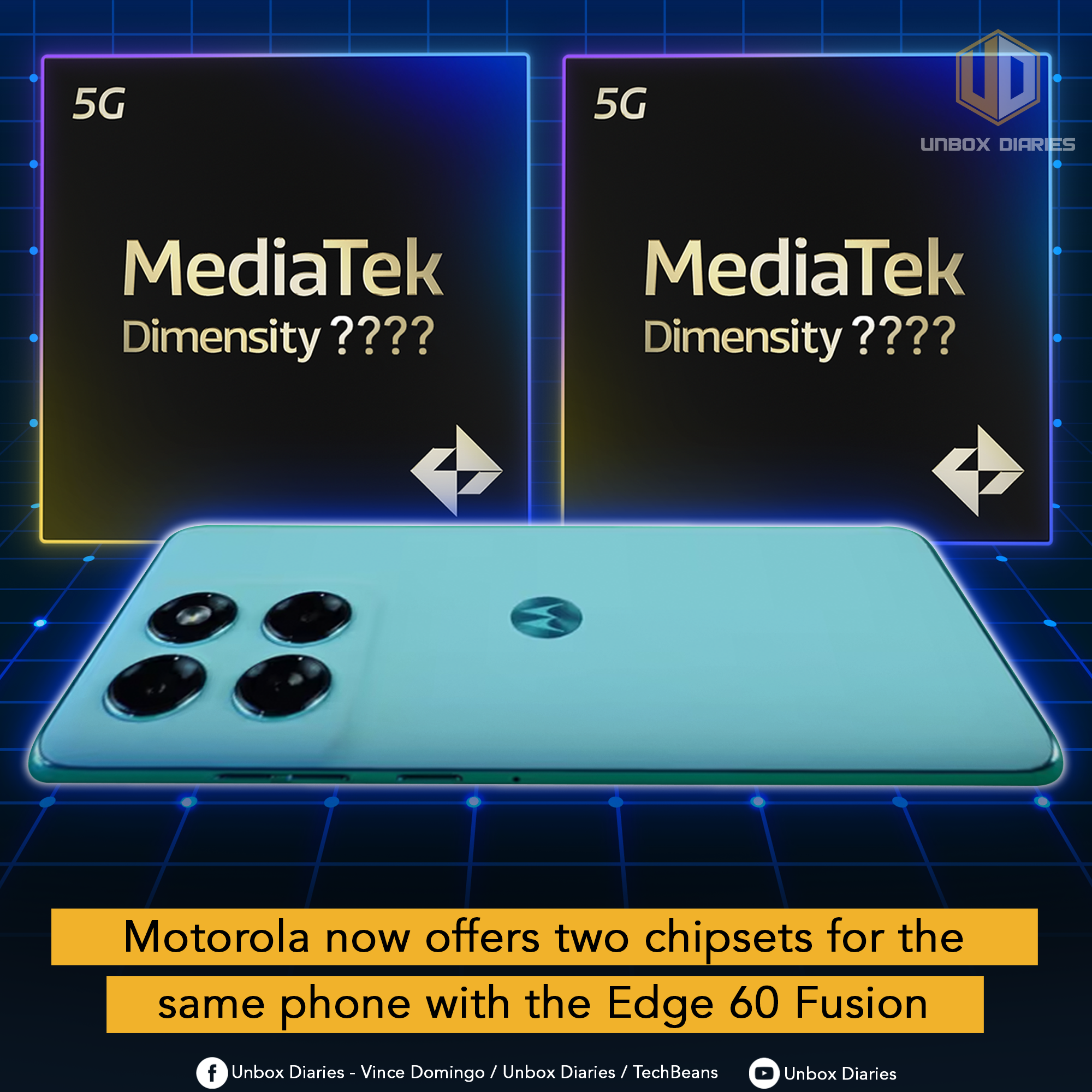 Motorola now offers two chipsets for the same phone with the Edge 60 ...