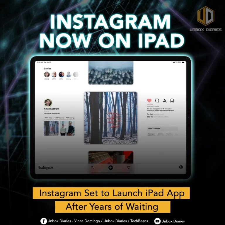 Instagram Set to Launch iPad App After Years of Waiting - Unbox Diaries