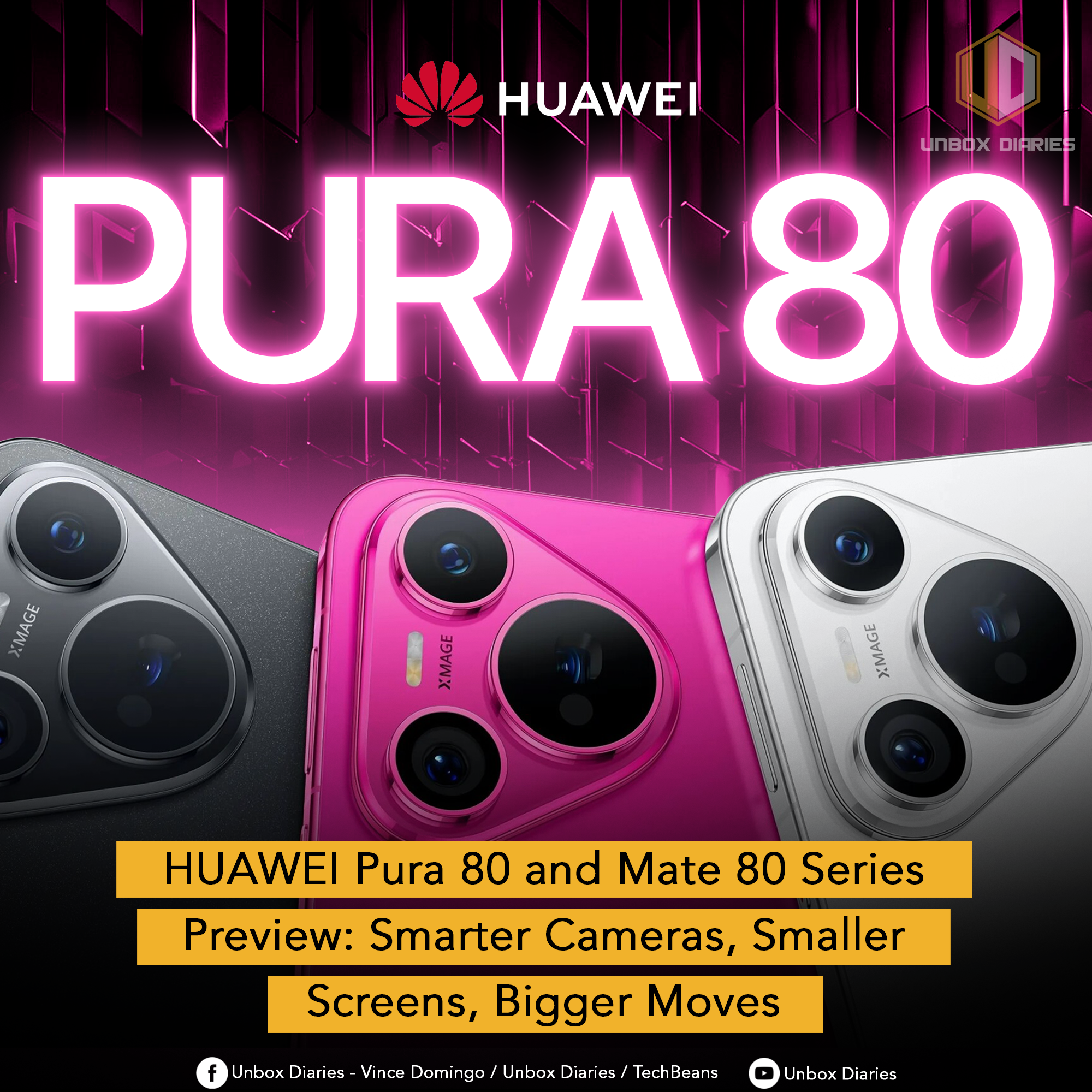 HUAWEI Pura 80 and Mate 80 Series Preview: Smarter Cameras, Smaller Screens, Bigger Moves ...