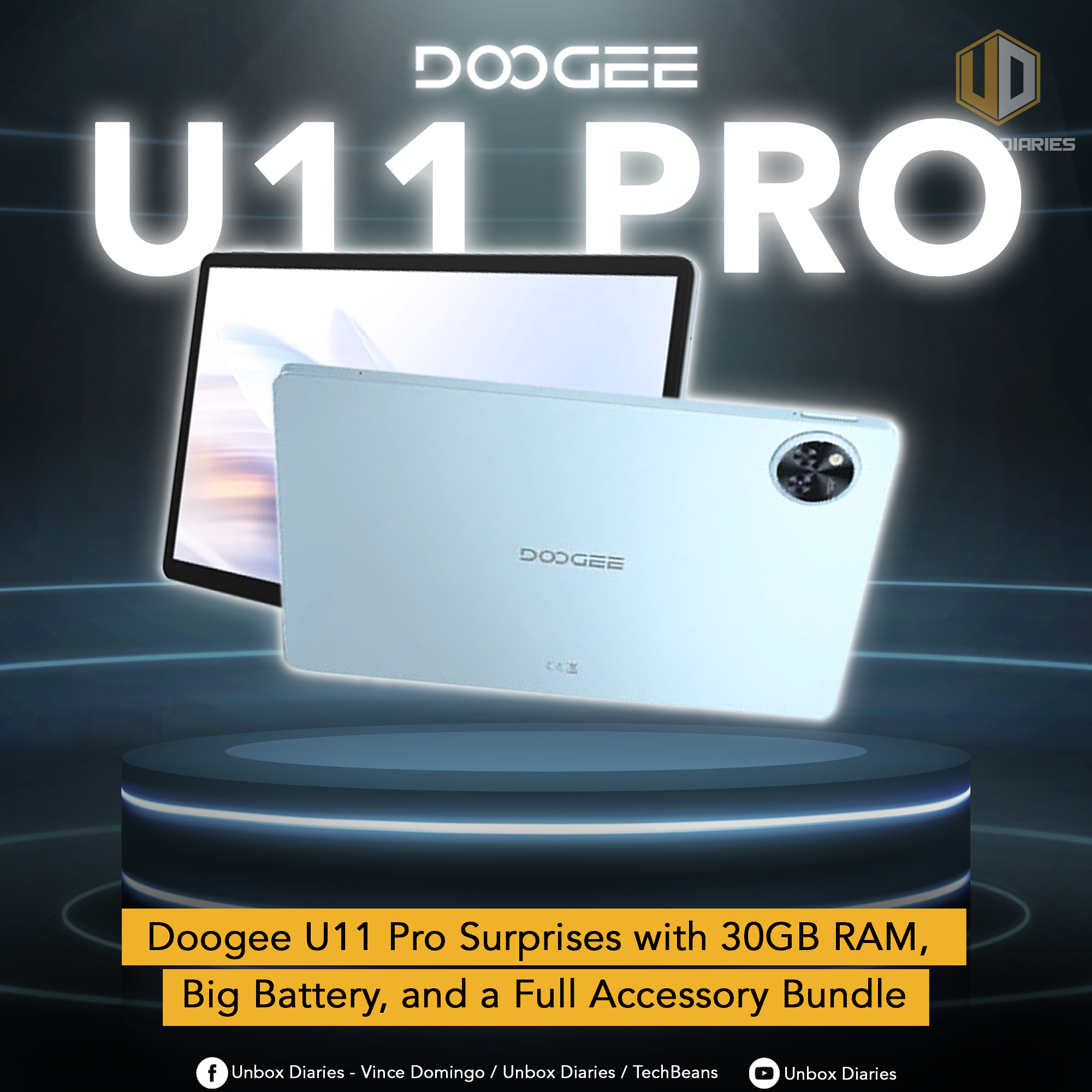 Doogee U11 Pro Surprises with 30GB RAM, Big Battery, and a Full ...